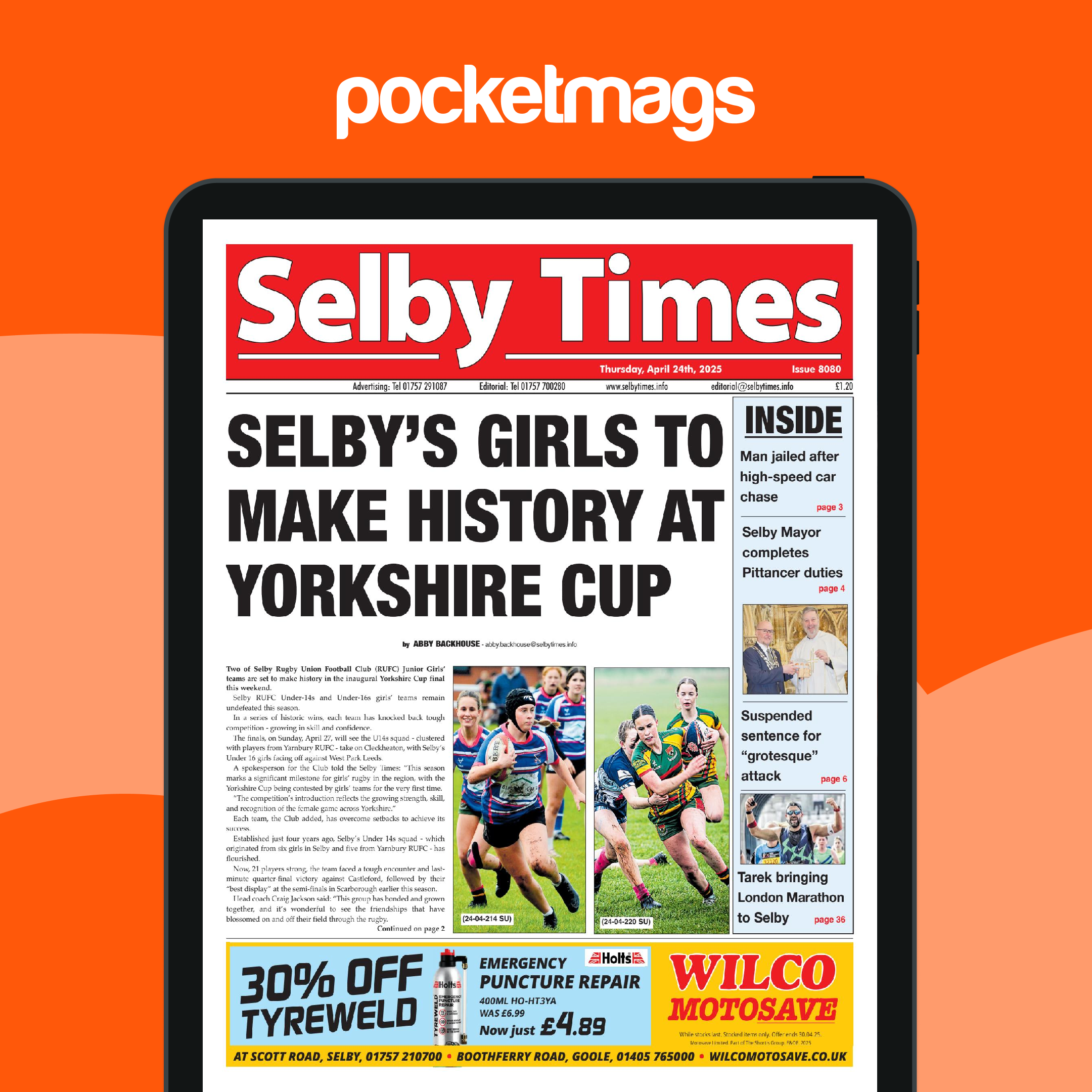 Selby Times Magazine - April 24th 2025 Retour à l'édition précédente