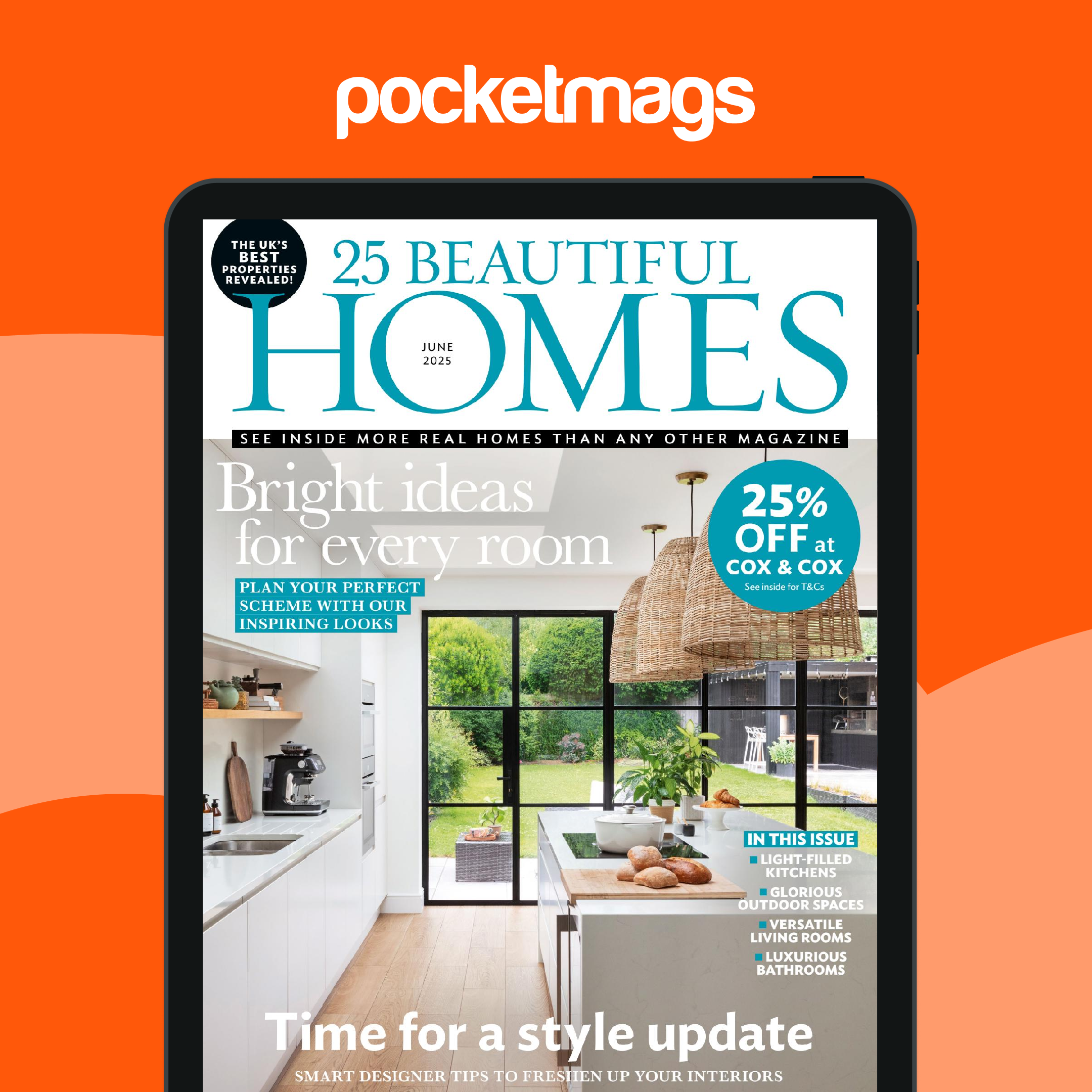 25 Beautiful Homes Magazine - Jun 2025 Back Issue