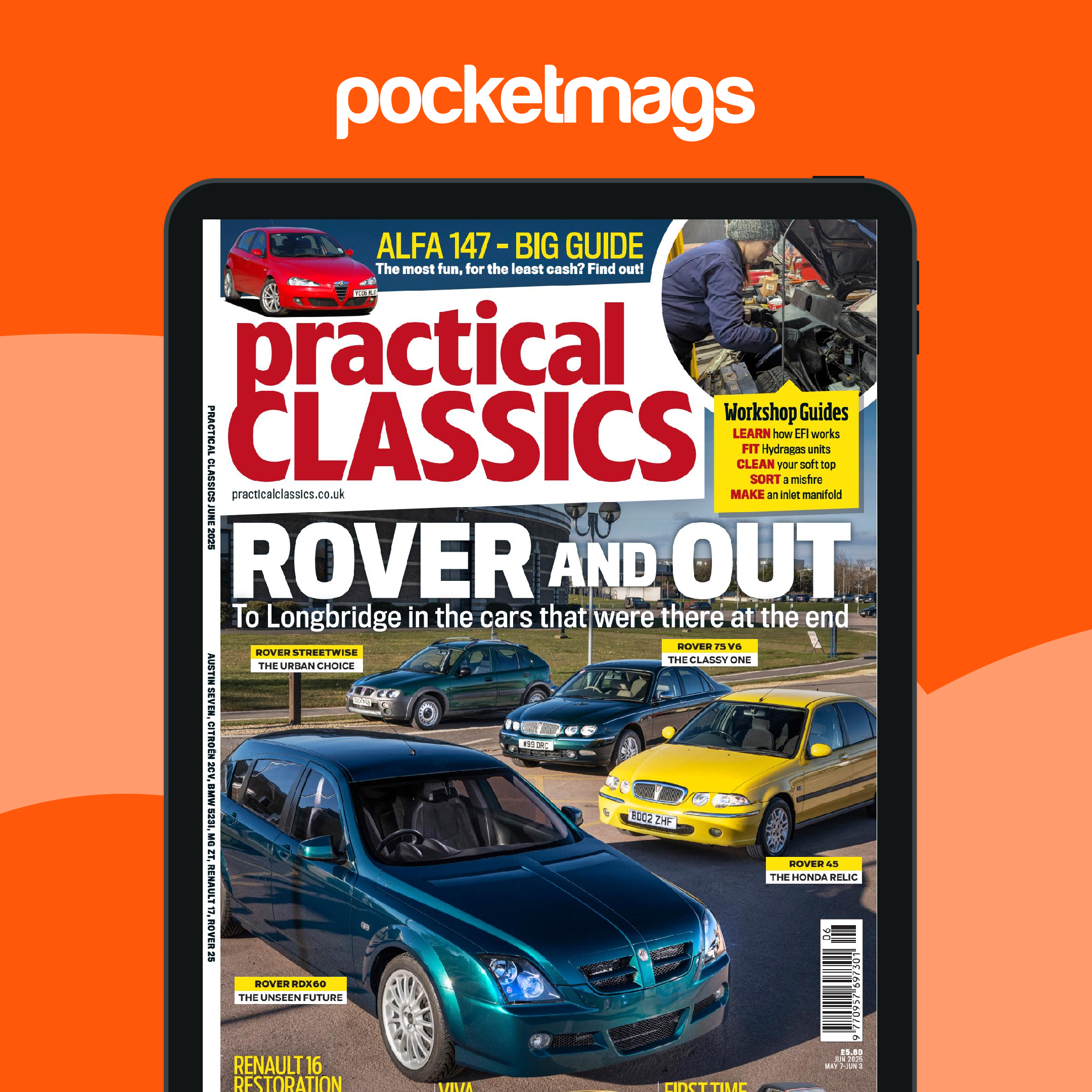 Practical Classics Magazine Subscriptions and June 2025 Issue
