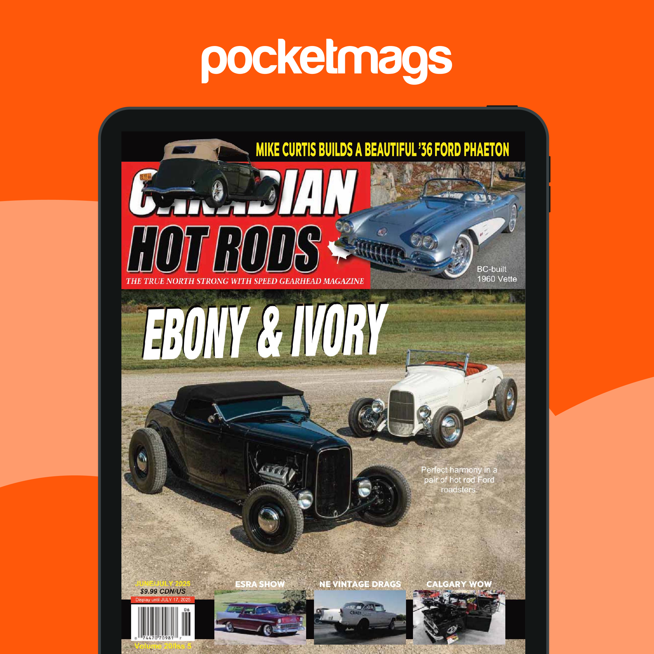 Canadian Hot Rods Magazine - JUNE/JULY 2025 Back Issue