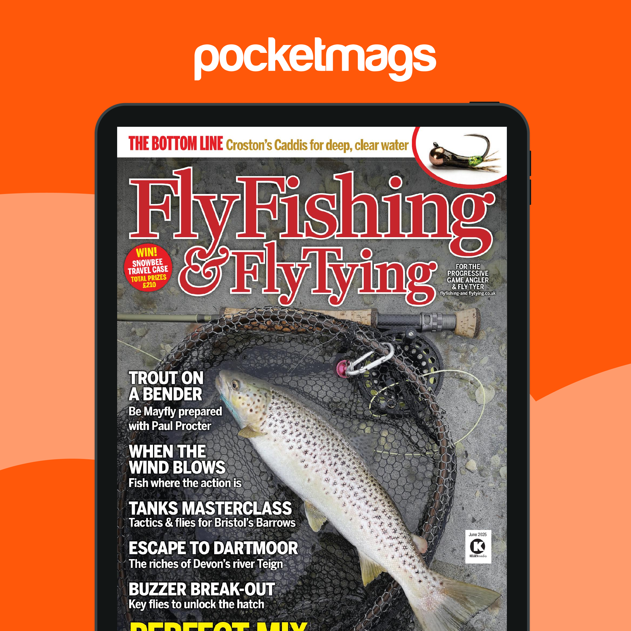 Fly Fishing and Fly Tying Magazine - June 2025 Back Issue