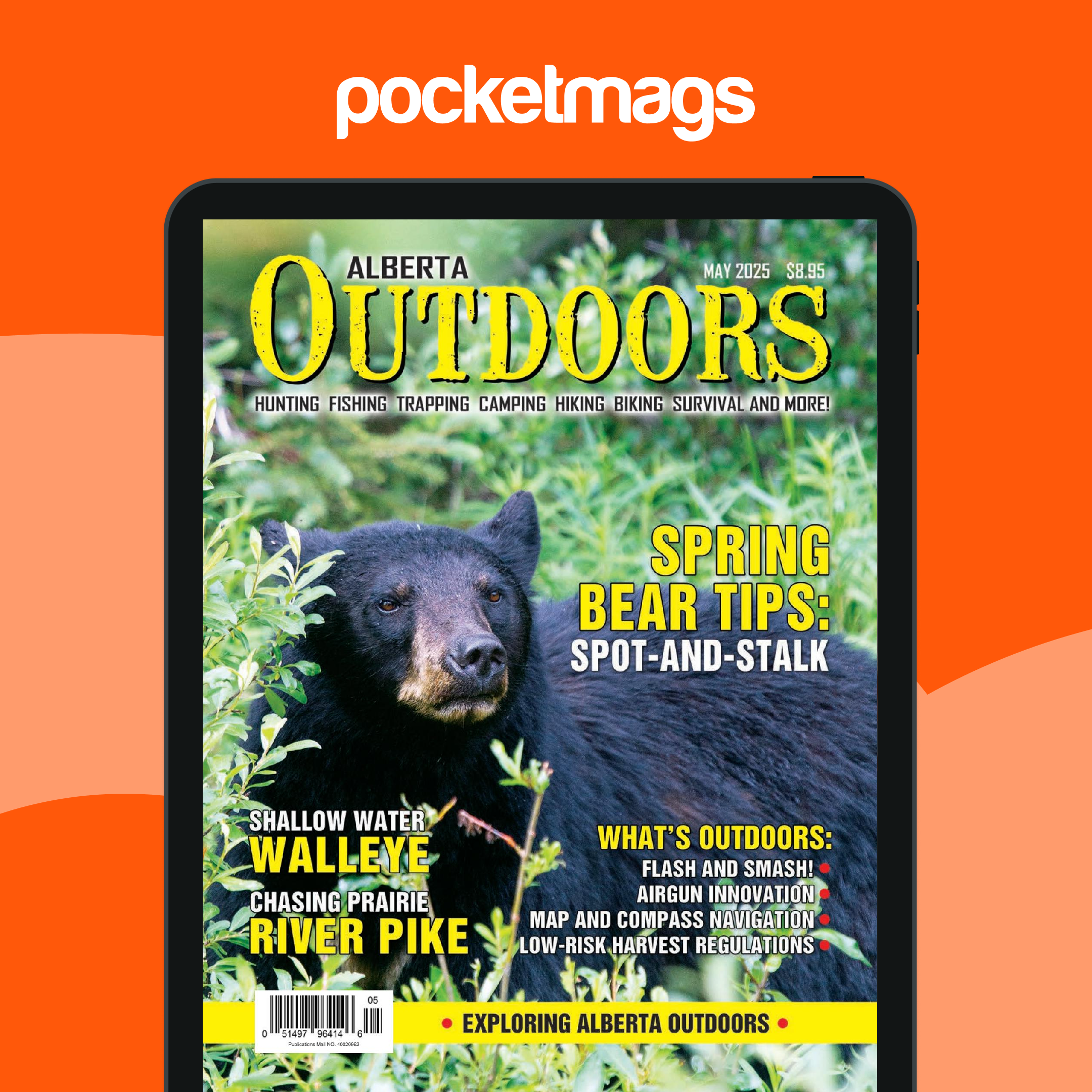 Alberta Outdoors Magazine - Volume 27 issue 1 Back Issue