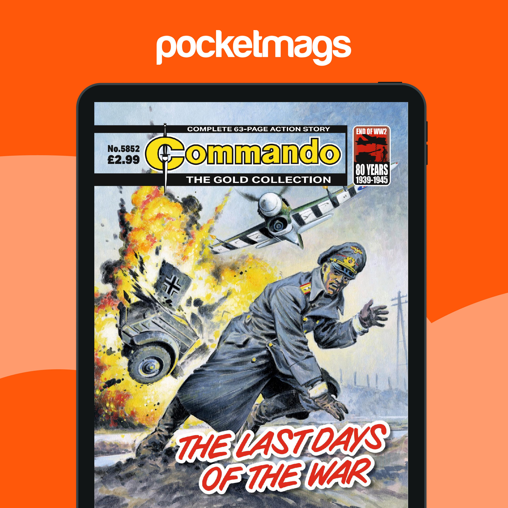 Commando Magazine - 5852 Back Issue