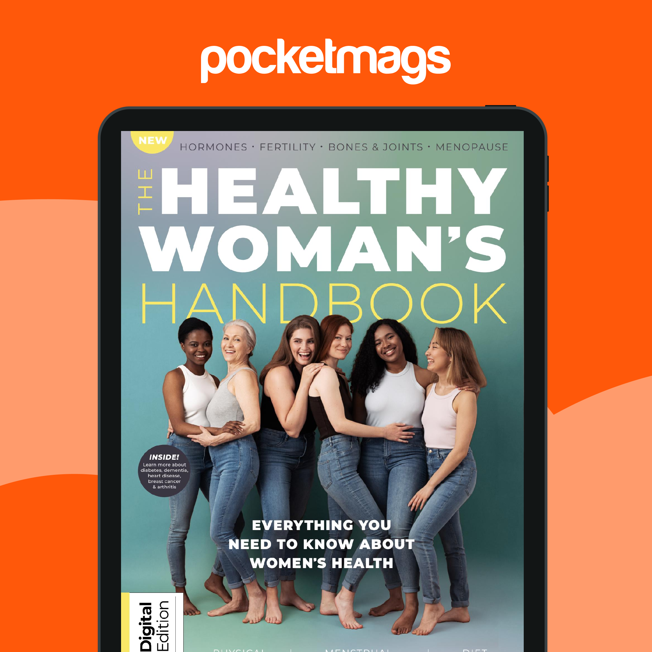 Lifestyle Bookazine - Healthy Women's Handbook First Edition Back Issue