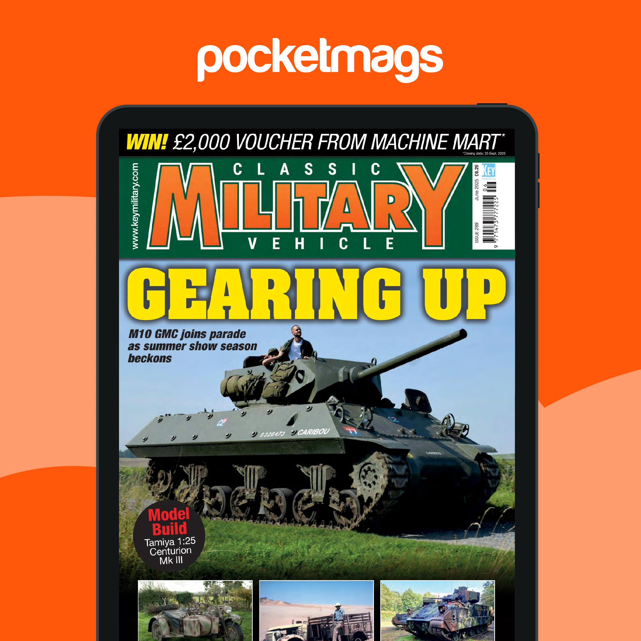 Classic Military Vehicle Magazine - June 2025 Edición anterior