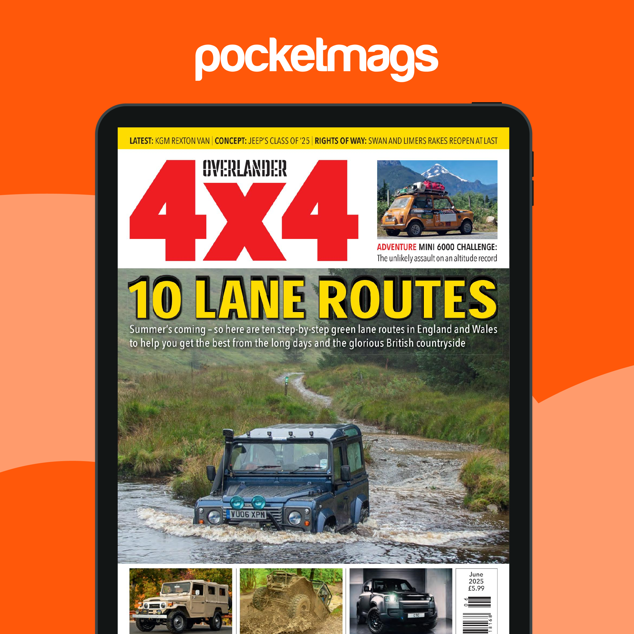 Overlander 4X4 Magazine - June 2025 Back Issue