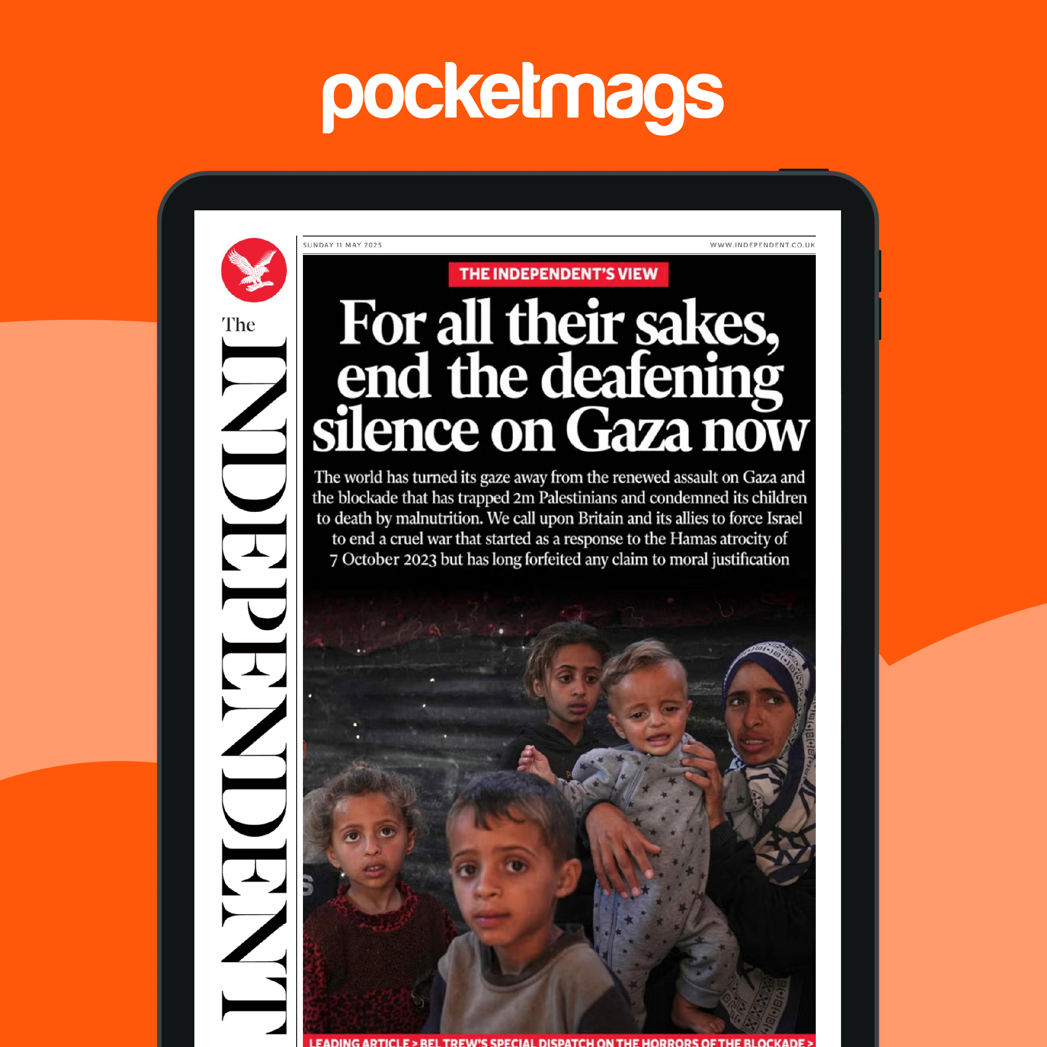 The Independent Daily Edition Newspaper - Sunday, 11 May 2025 Back Issue