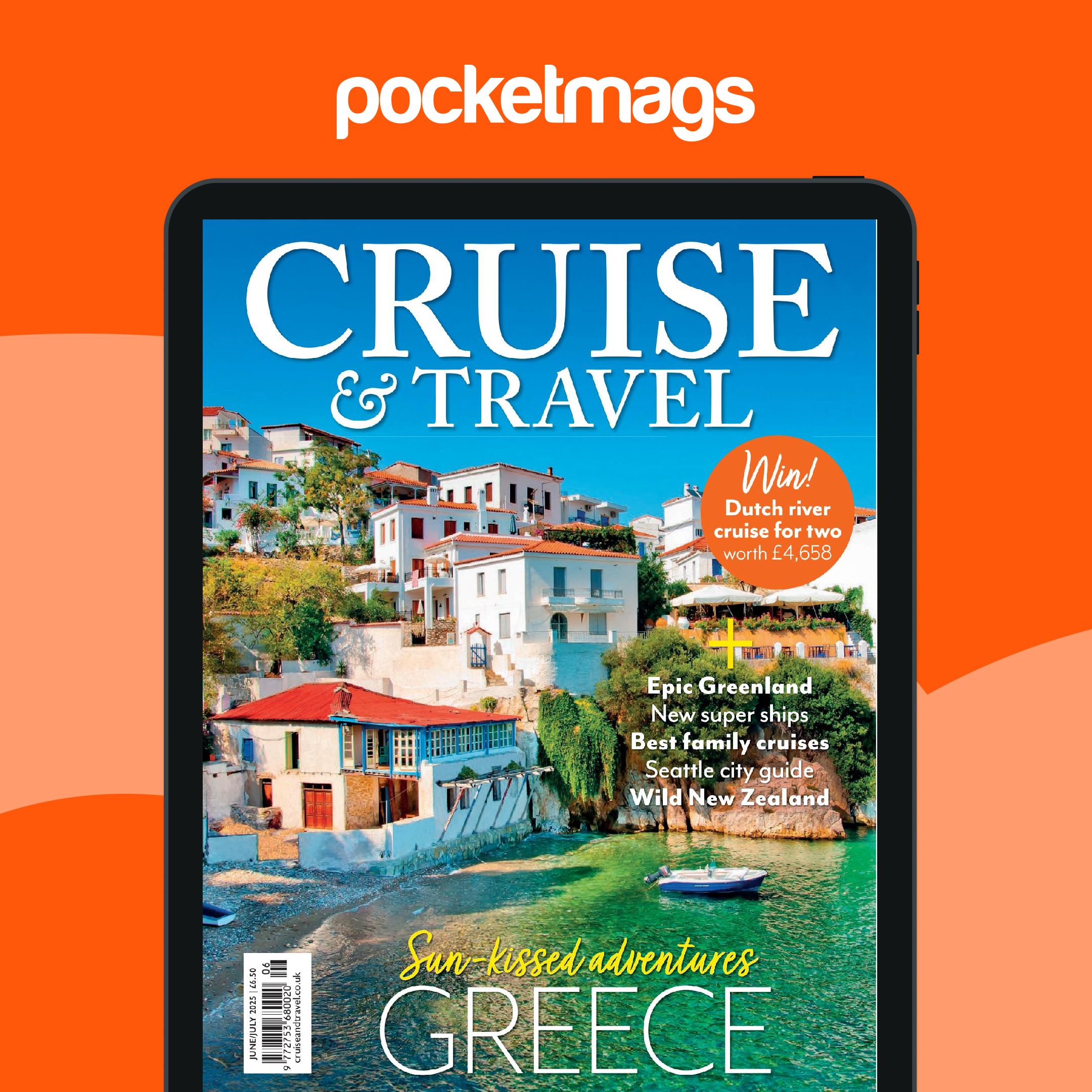 Cruise & Travel Magazine - June/July 2025 Back Issue