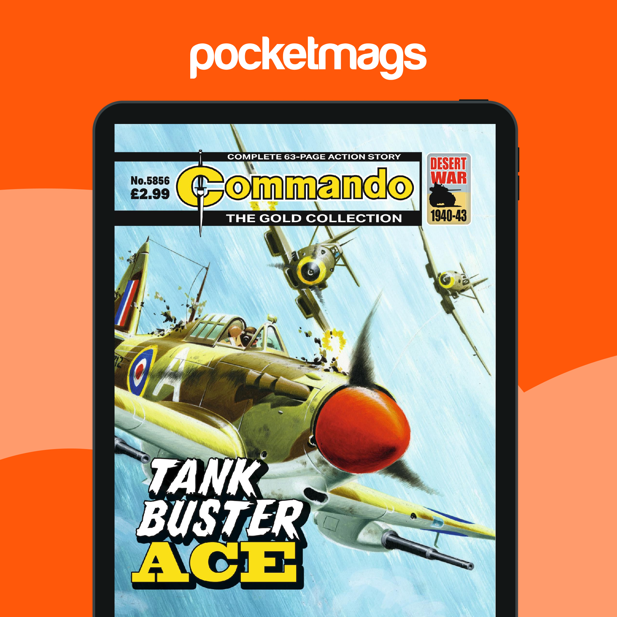 Commando Magazine - 5856 Back Issue