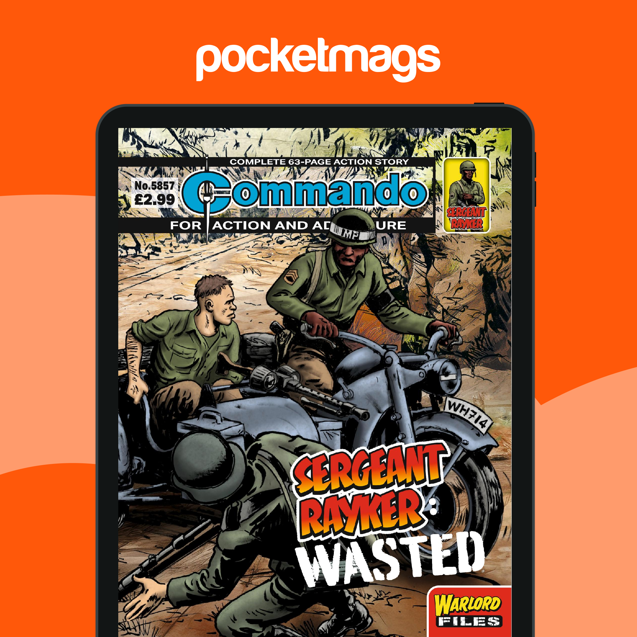 Commando Magazine - 5857 Back Issue