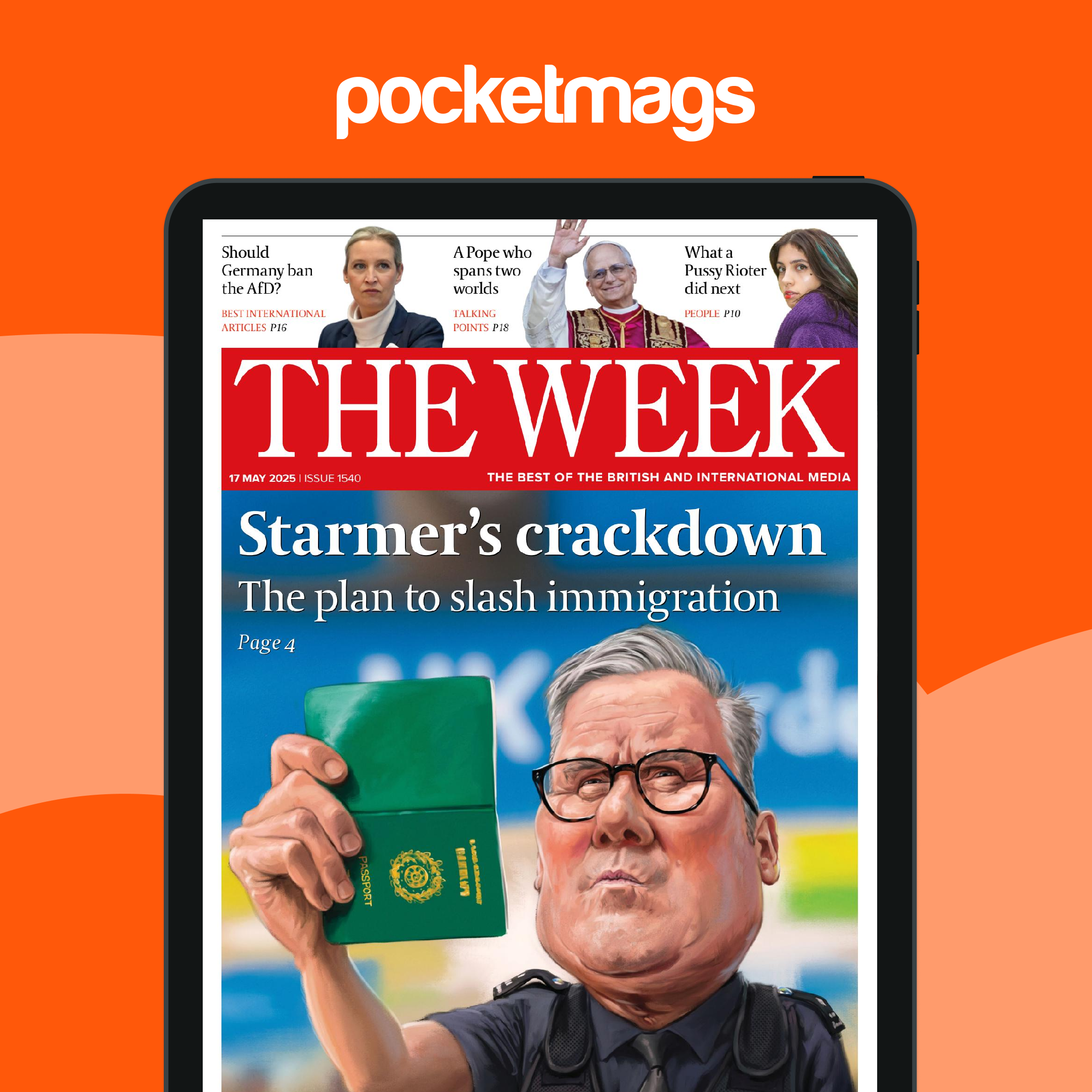 The Week Magazine Subscriptions and 16 May 2025 Issue