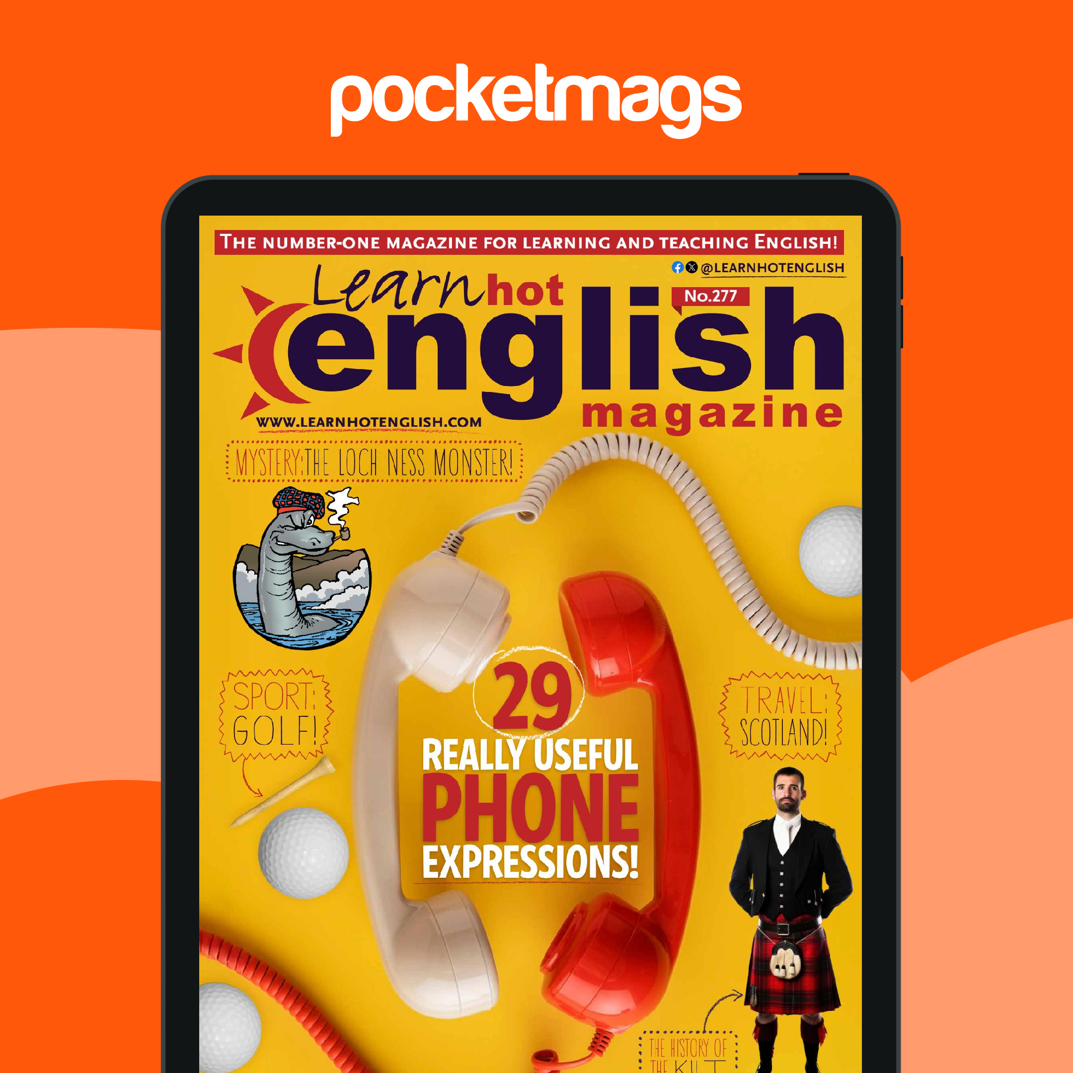 Learn Hot English Magazine Subscriptions and 277 Issue