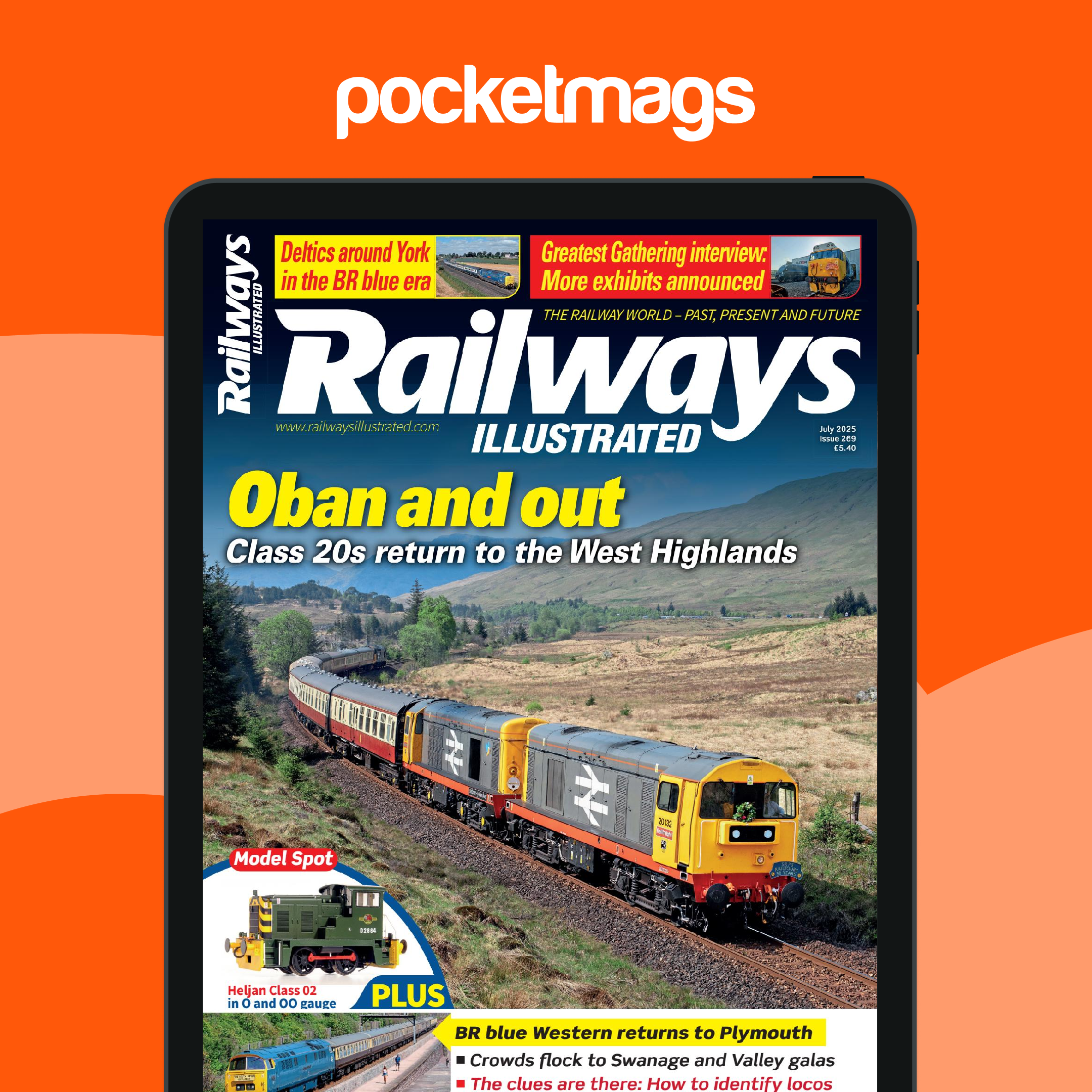 Railways Illustrated Magazine - July 2025 Edição anterior