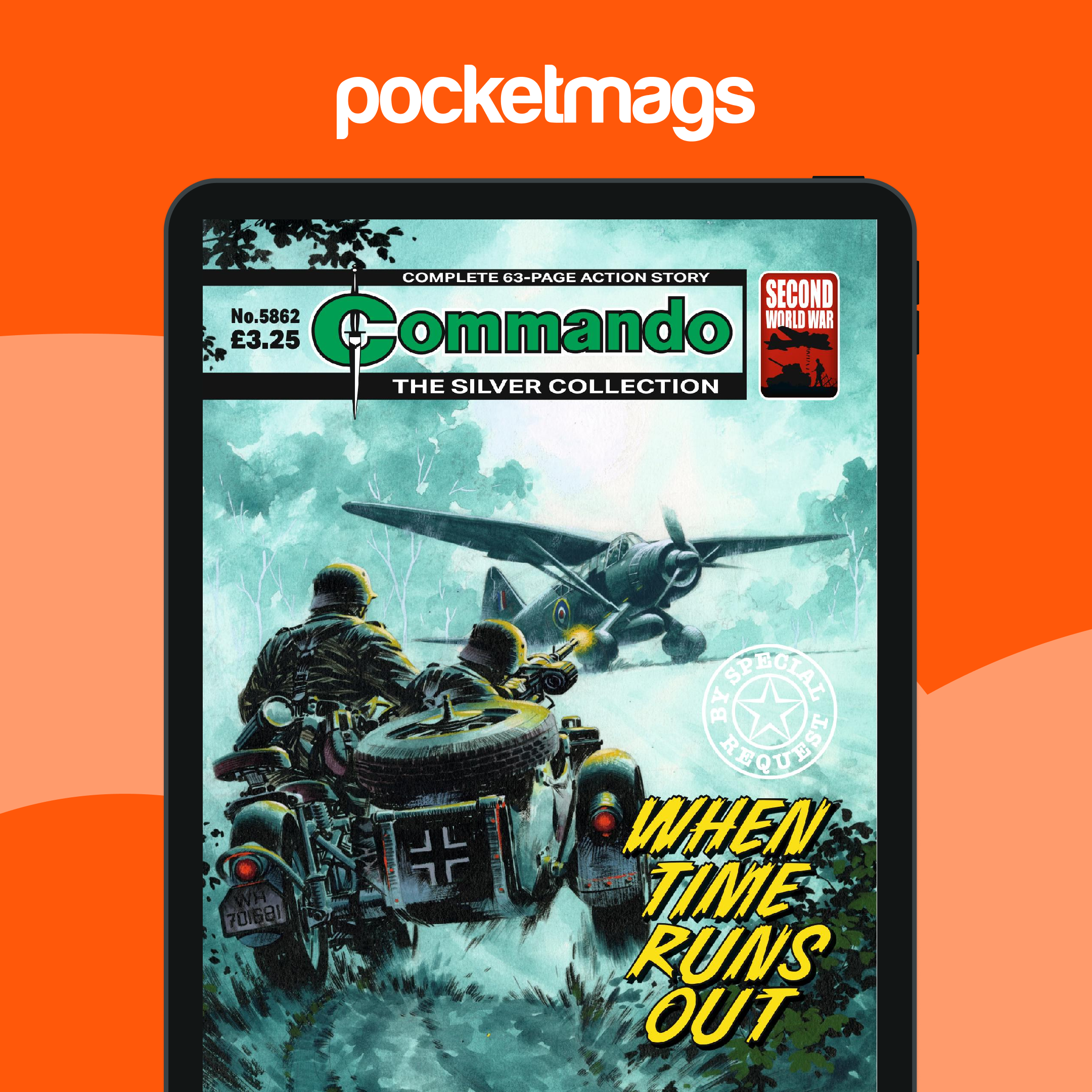 Commando Magazine - 5862 Back Issue