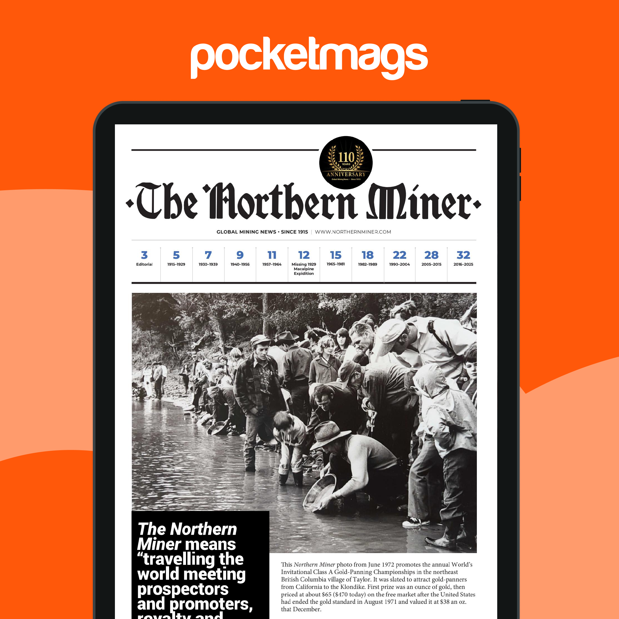 The Northern Miner Magazine - June 2025, Vol 111 Issue 6 Back Issue