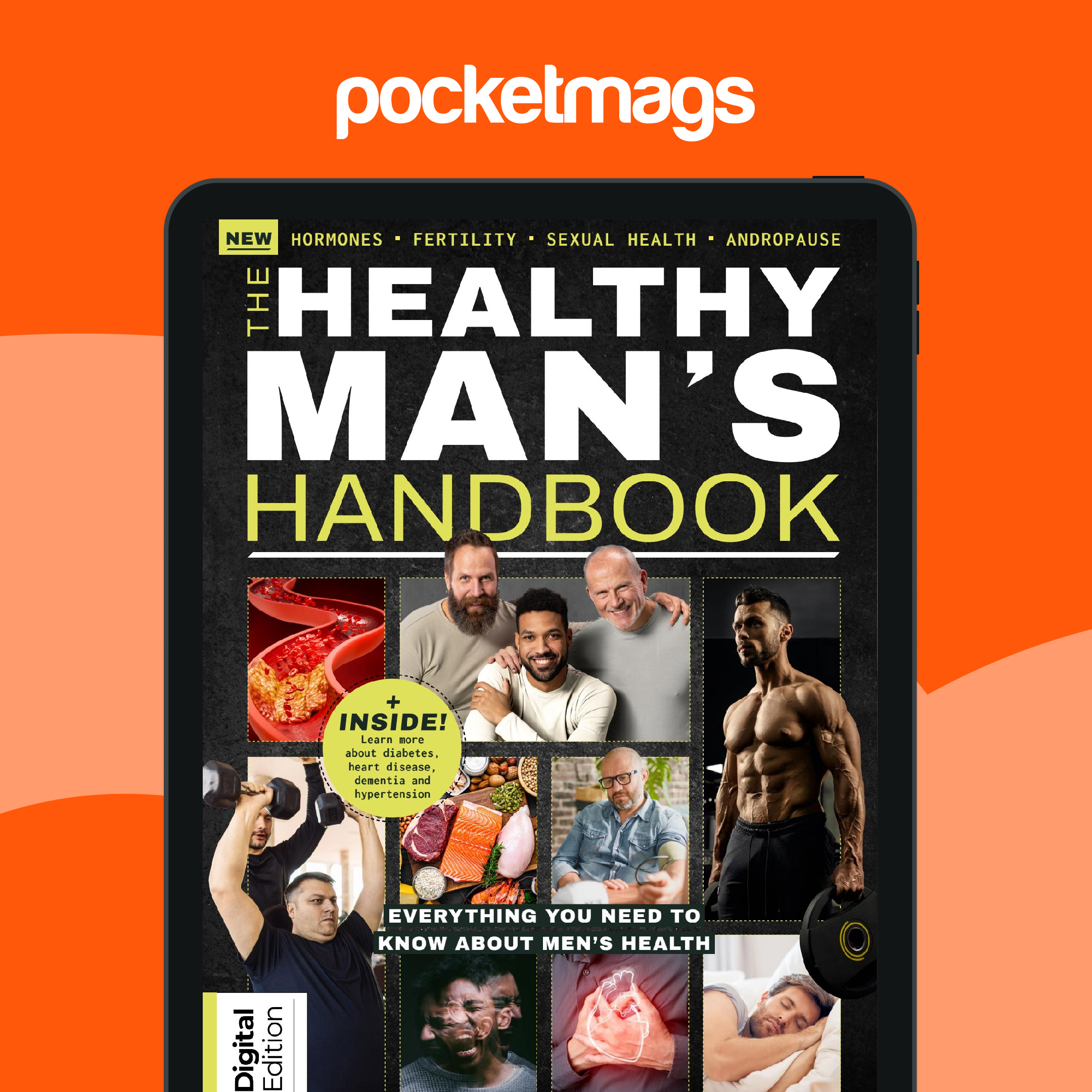 Lifestyle Bookazine - Healthy Men's Handbook First Edition Retour à l ...