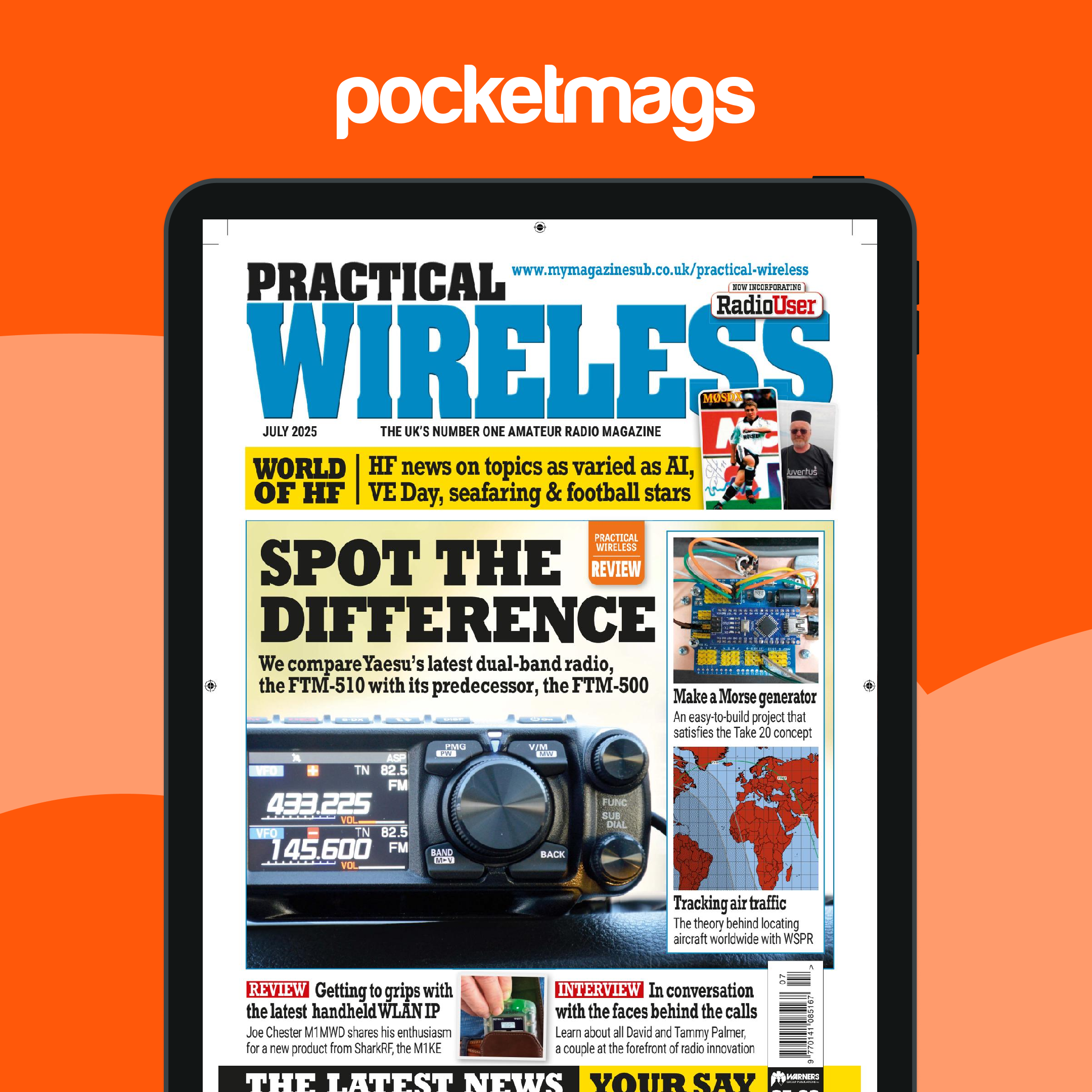 Practical Wireless Magazine - July 2025 Back Issue