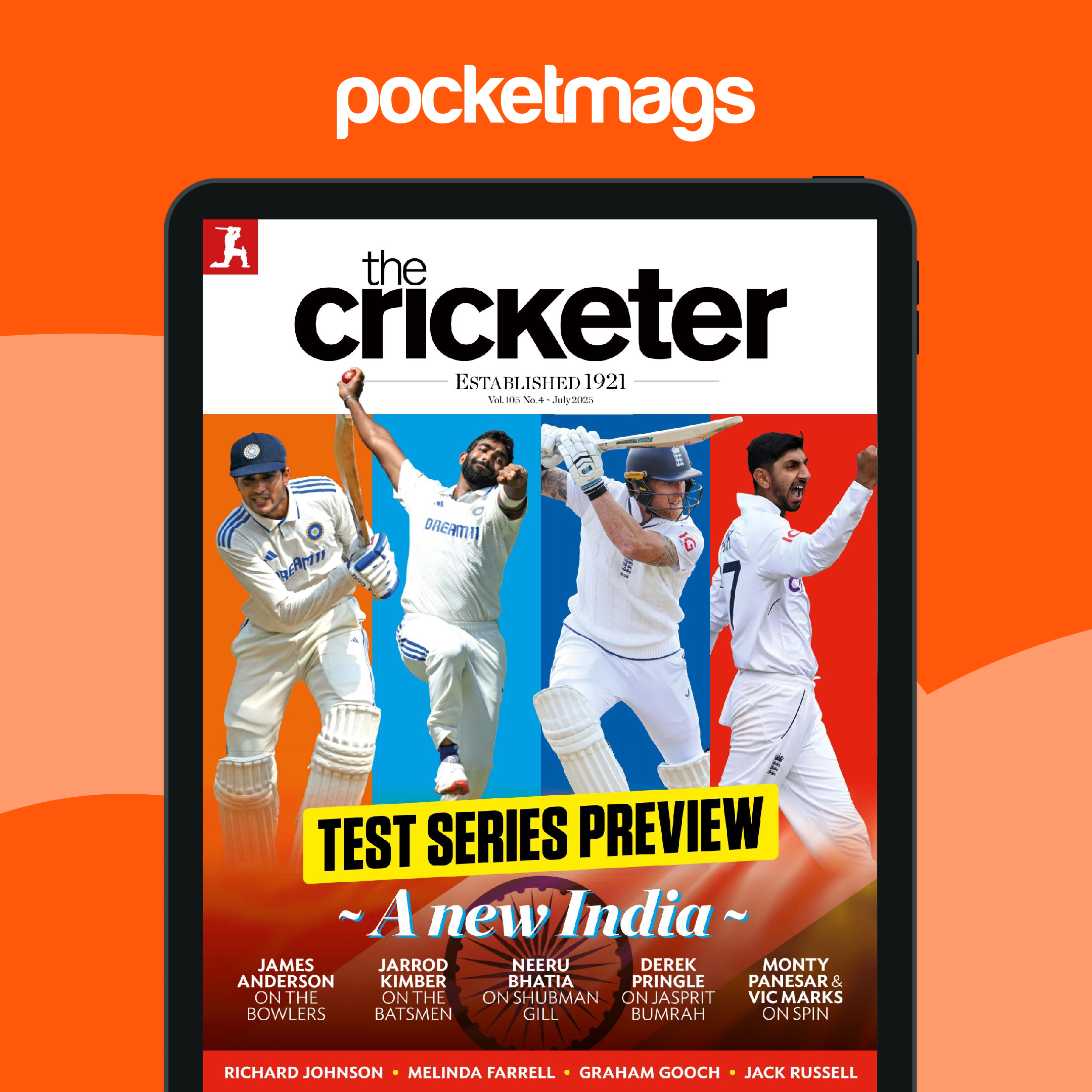The Cricketer Magazine - July 2025 Back Issue