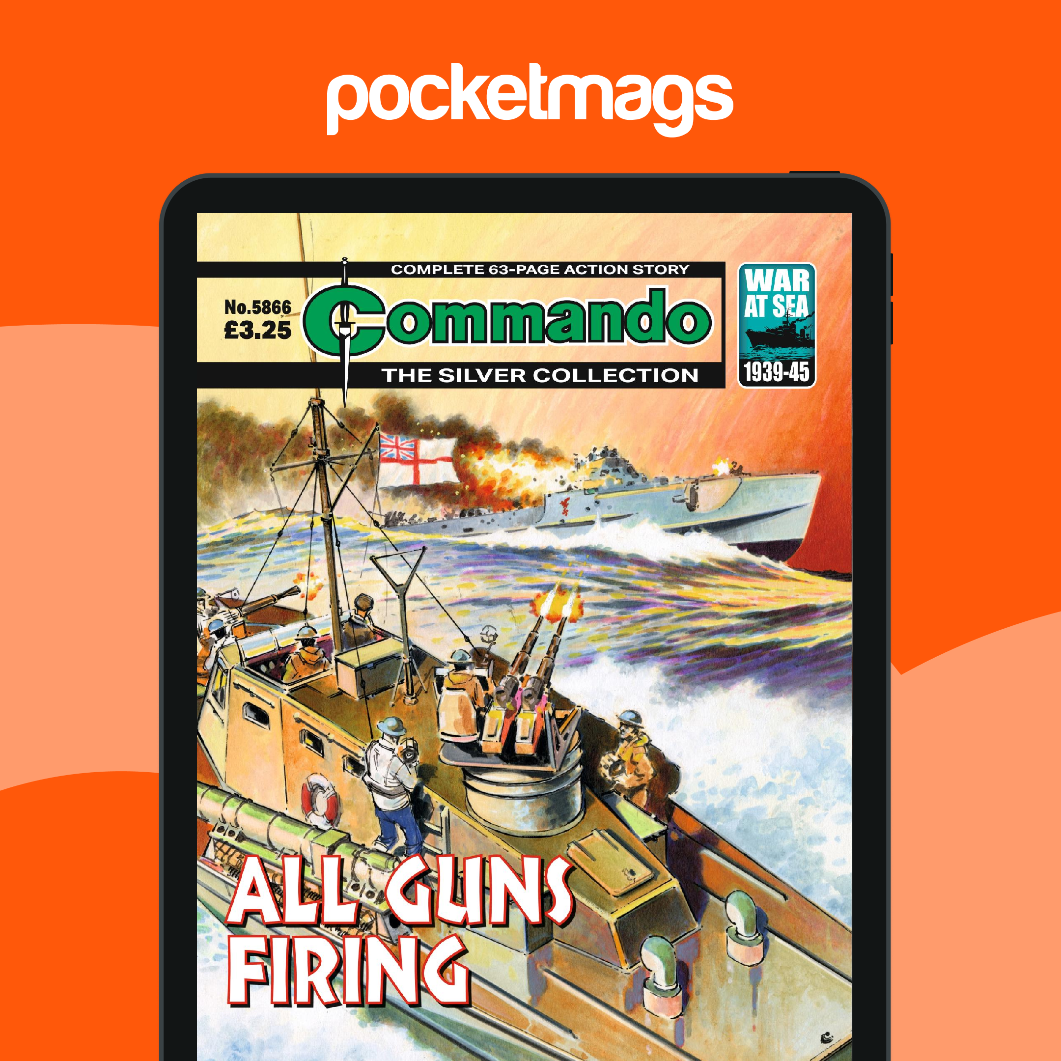 Commando Magazine - 5866 Back Issue