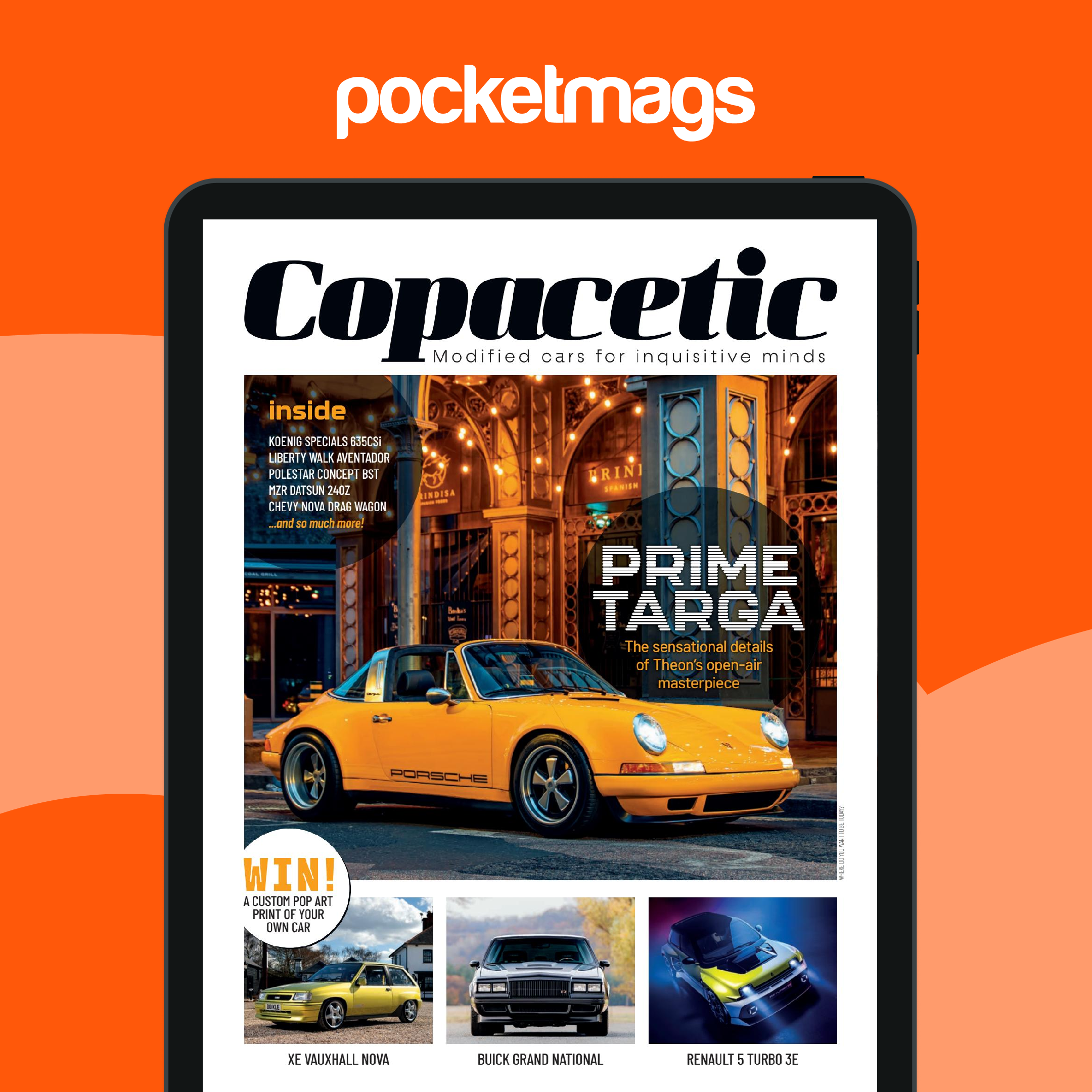 Copacetic Magazine Subscriptions and Issue 1 Issue