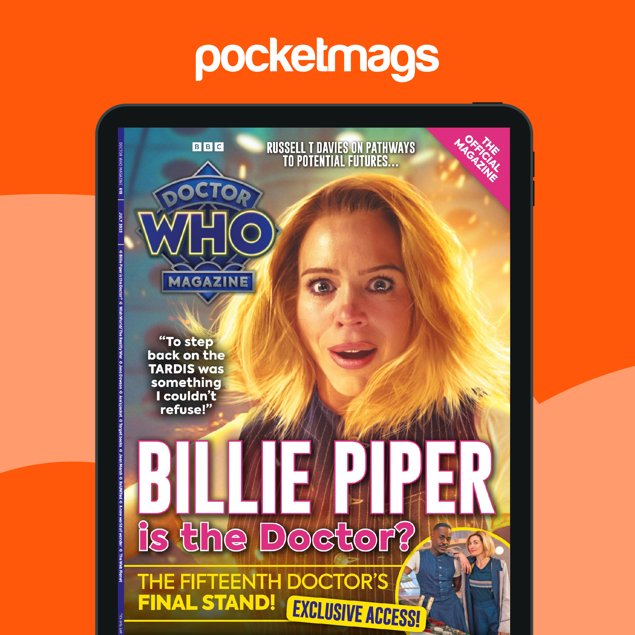 Doctor Who Magazine - 618 Back Issue