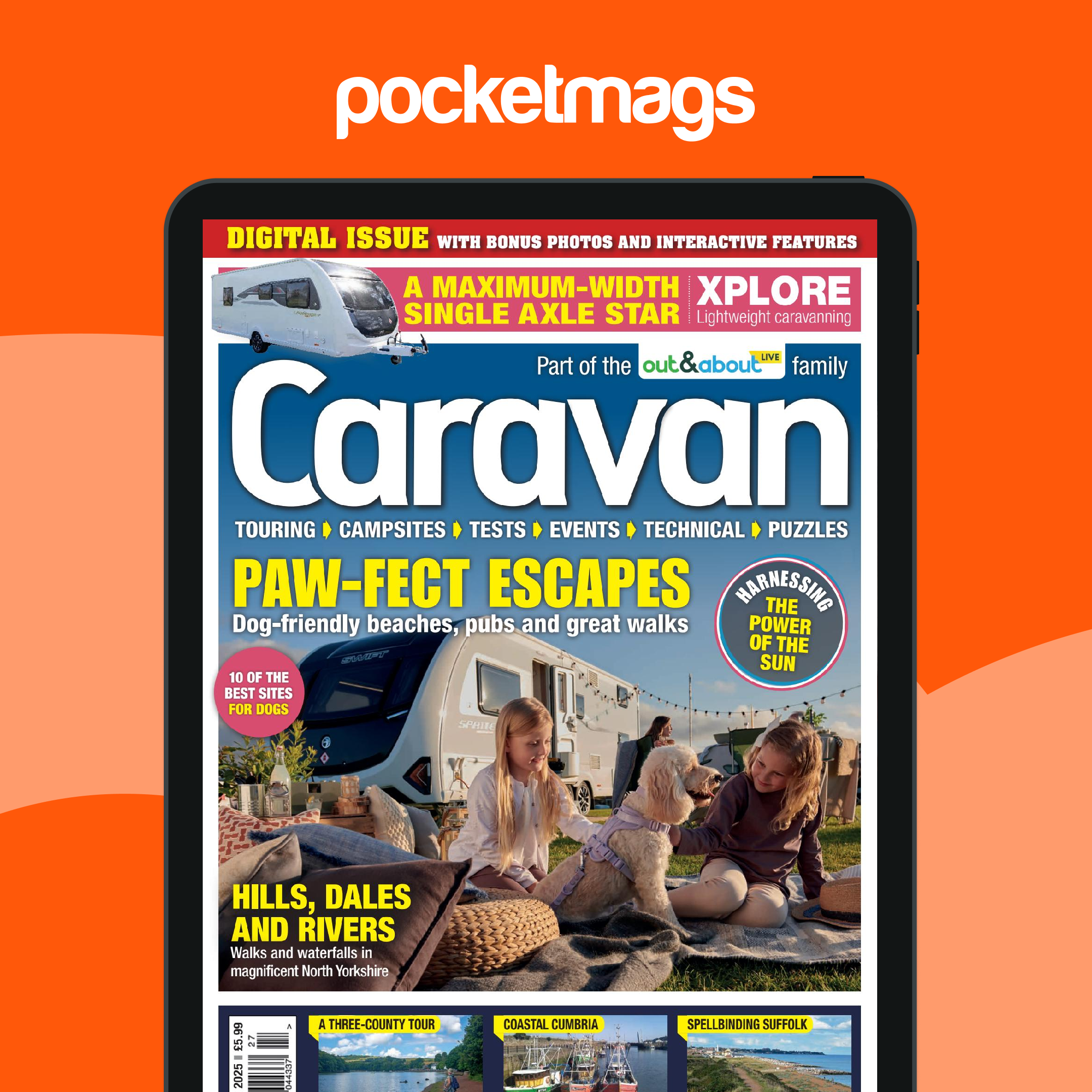 Caravan Magazine - Paw-fect Escapes - Caravan Summer 2025 Back Issue