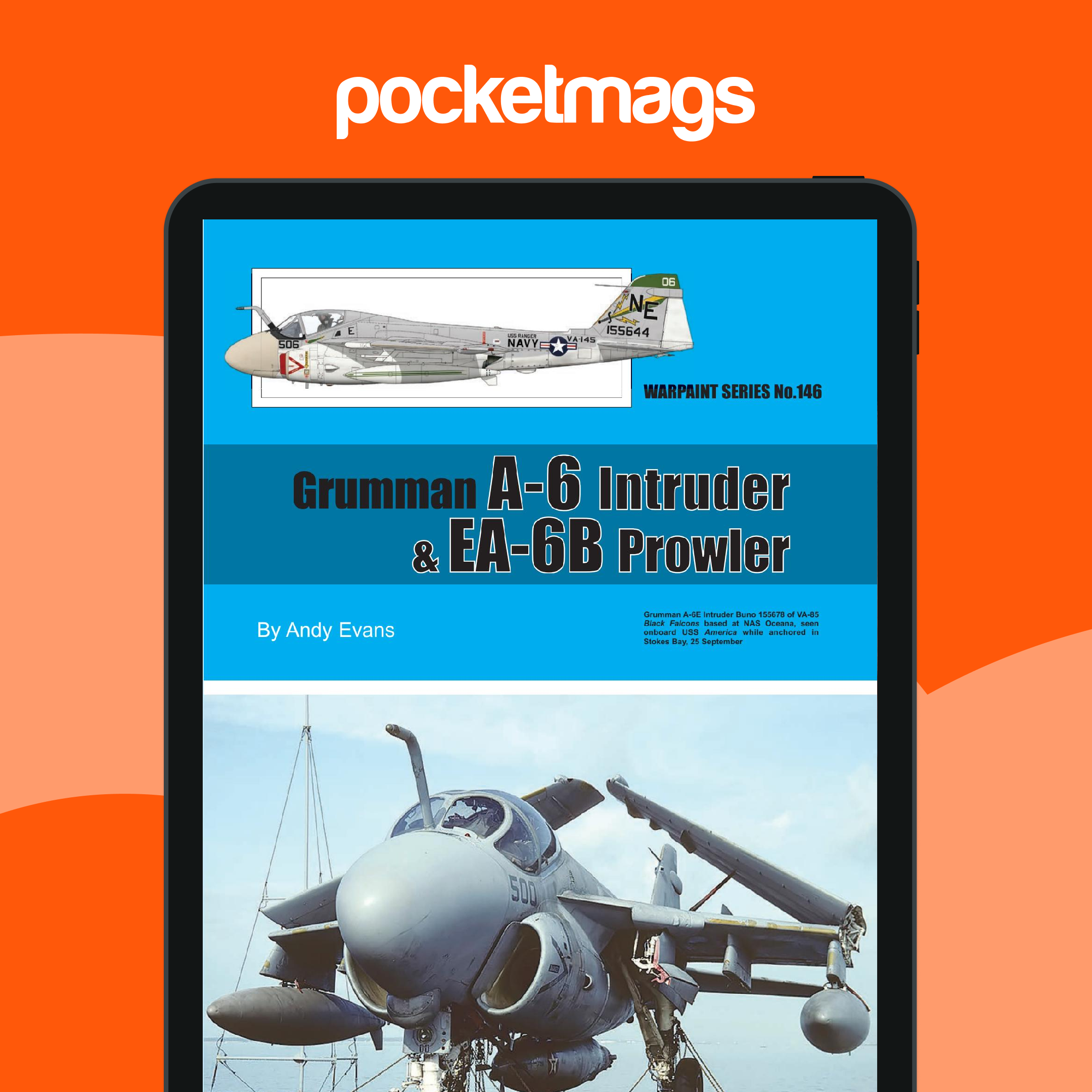 Warpaint Magazine - Grumman A-6 Intruder & EA-6B Prowler Back Issue