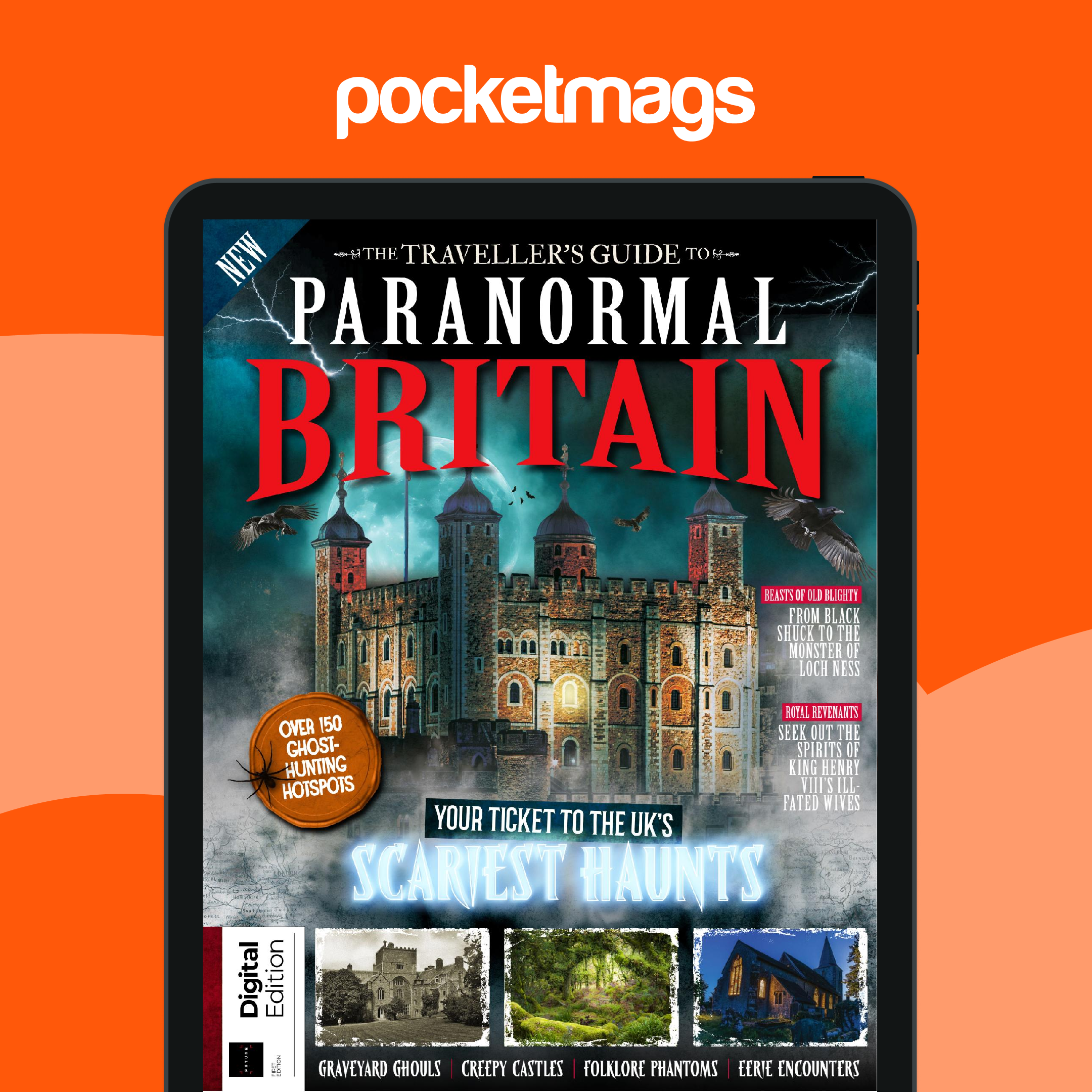 About History Bookazine - The Traveller’s Guide to Paranormal Britain ...