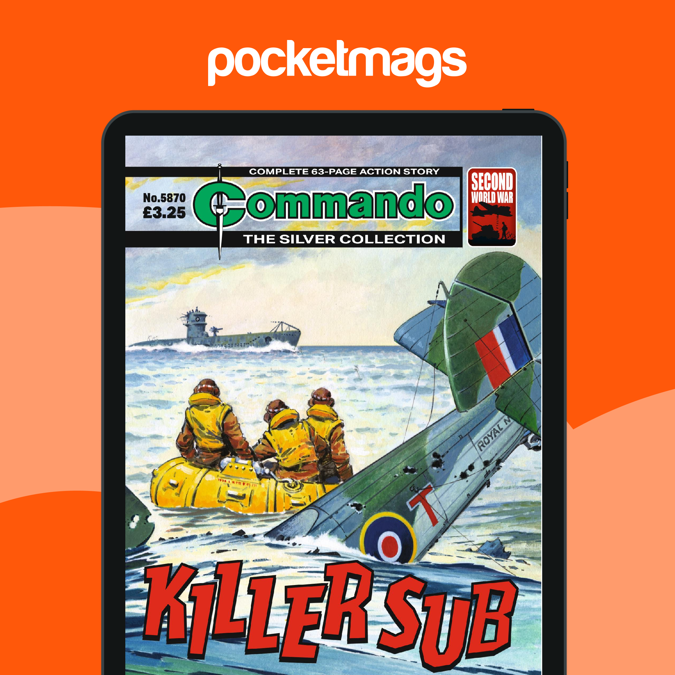 Commando Magazine - 5870 Back Issue