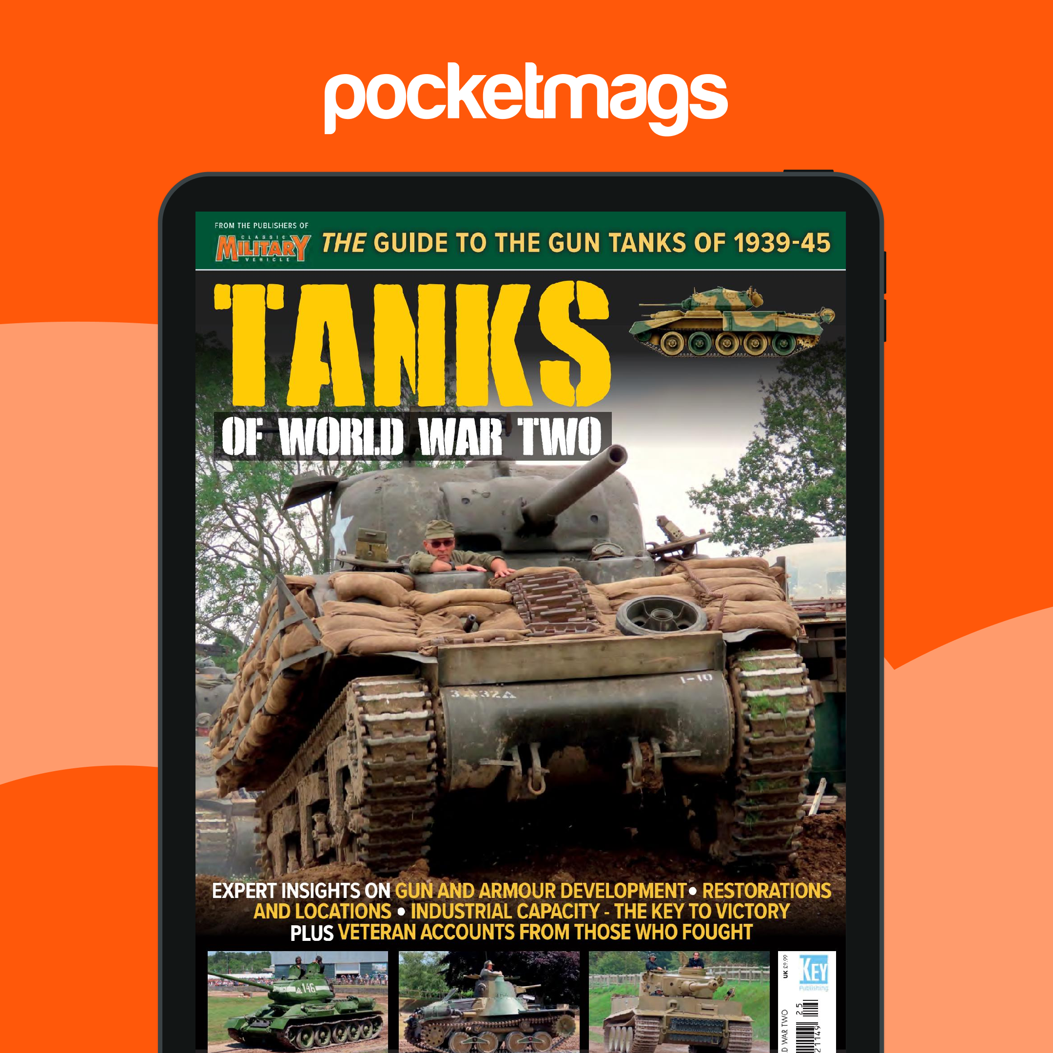 Classic Military Vehicle Magazine - Tanks of World War Two Special Issue