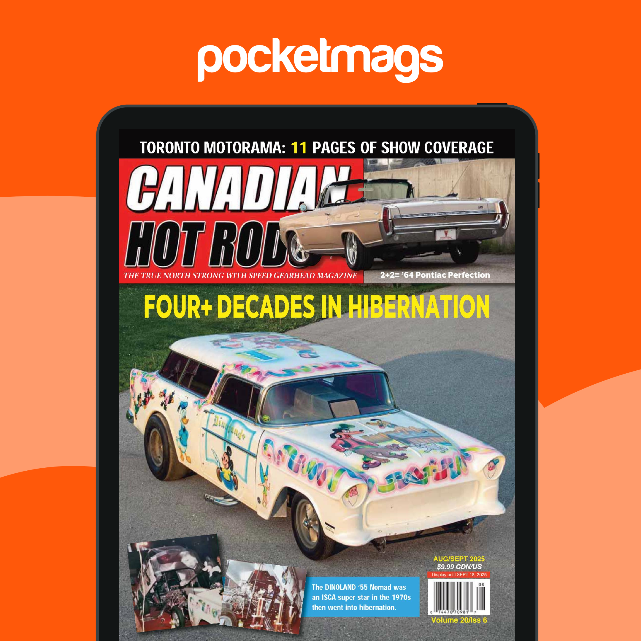 Canadian Hot Rods Magazine - AUGUST/SEPT 2025 Back Issue