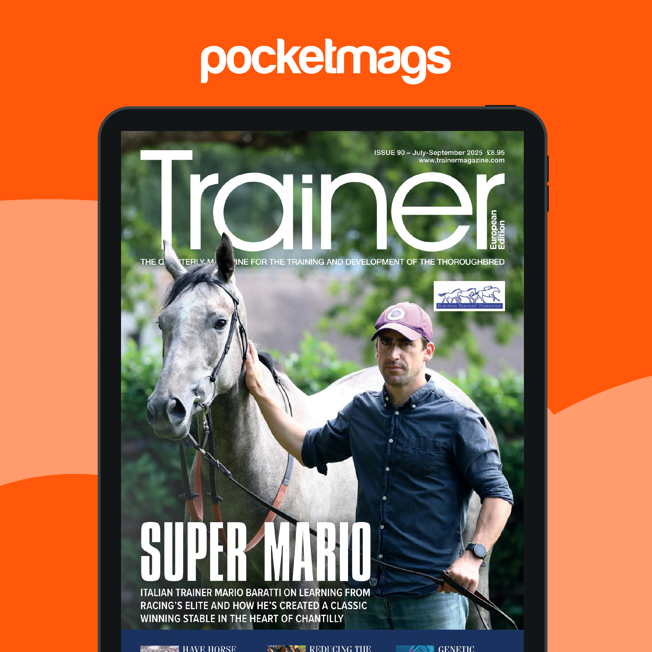 European Trainer Magazine - horse racing - July - September 2025 Edição ...