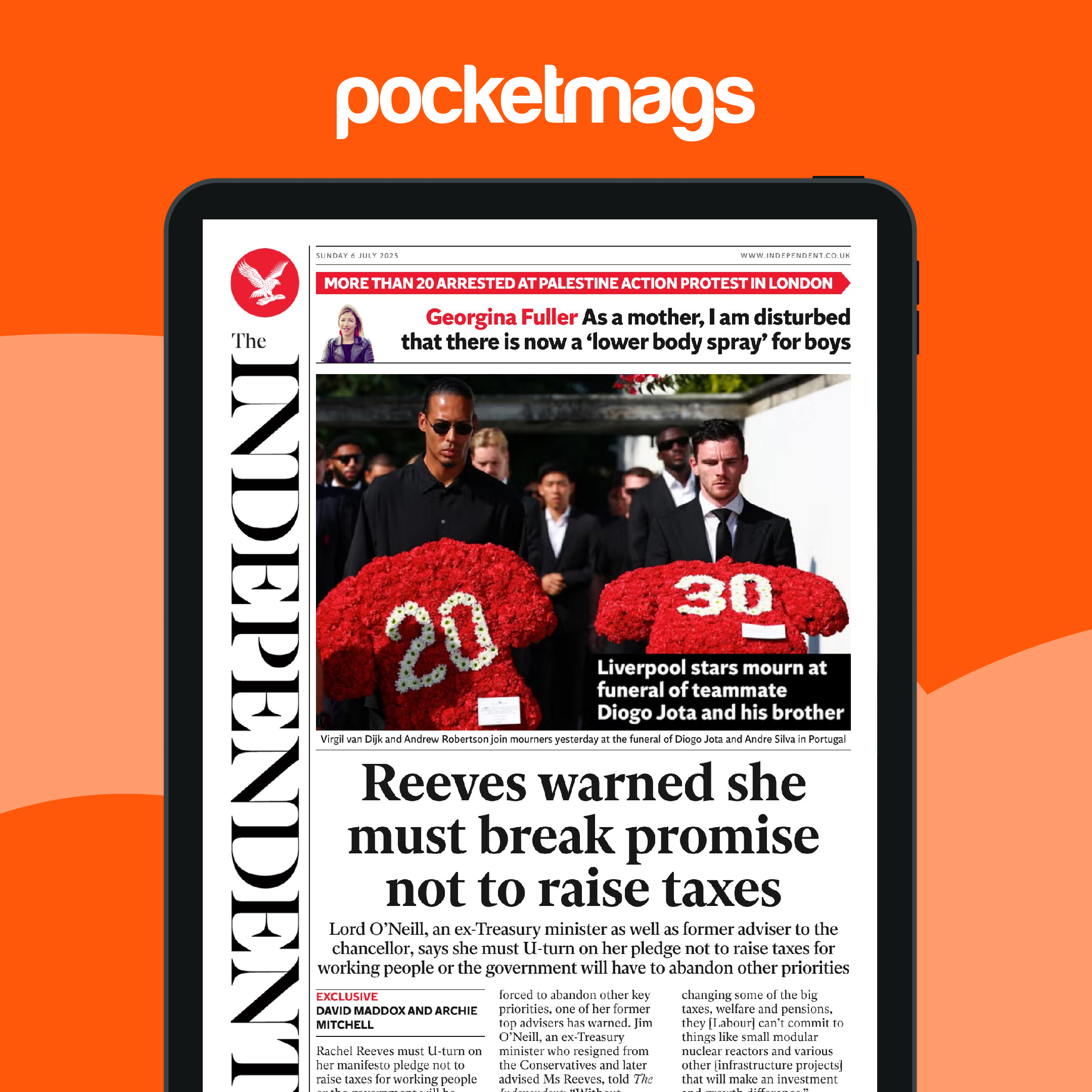 The Independent Daily Edition Newspaper Subscriptions and Sunday, 06 ...