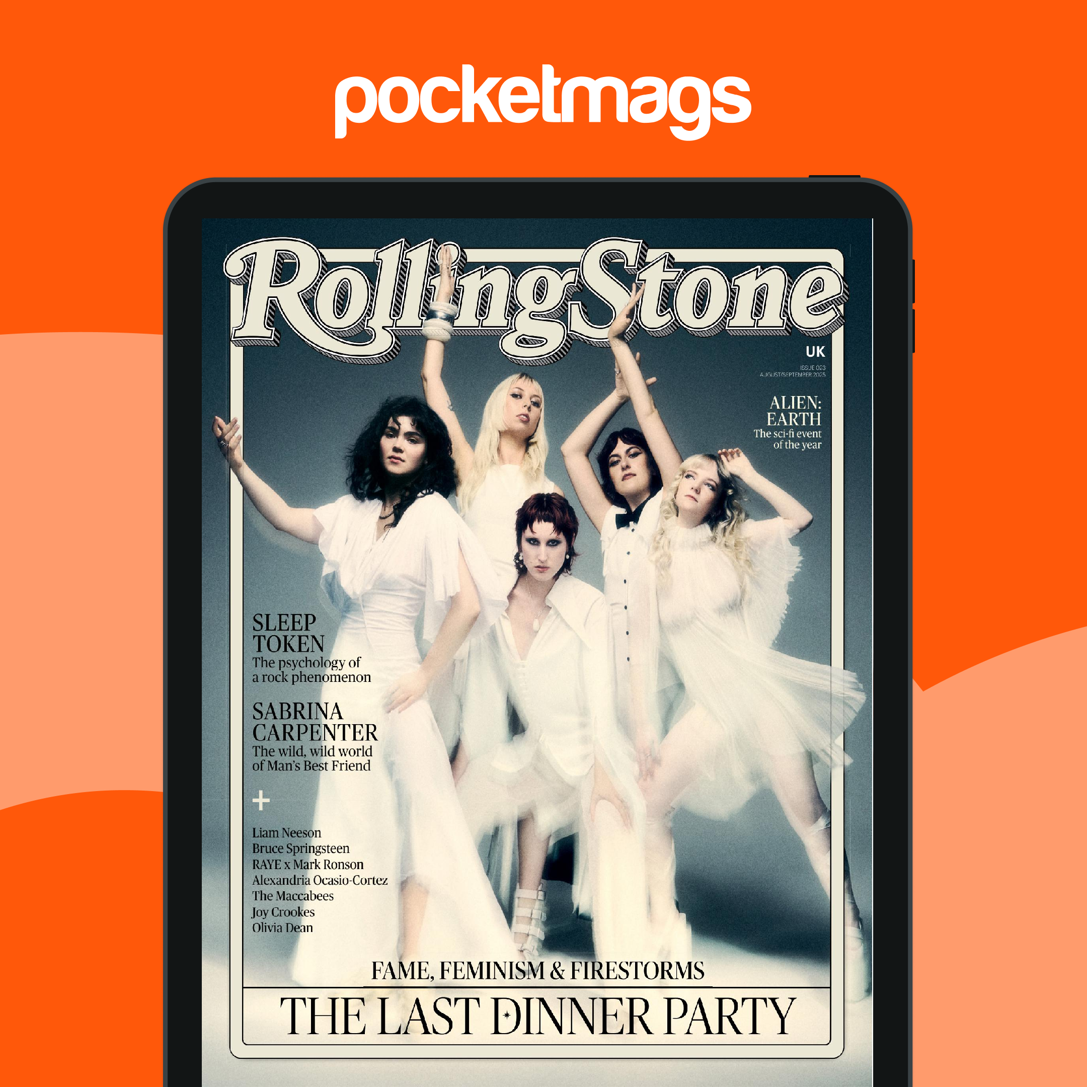 Rolling Stone UK Magazine Abonnements et Aug/Sep 2025 édition