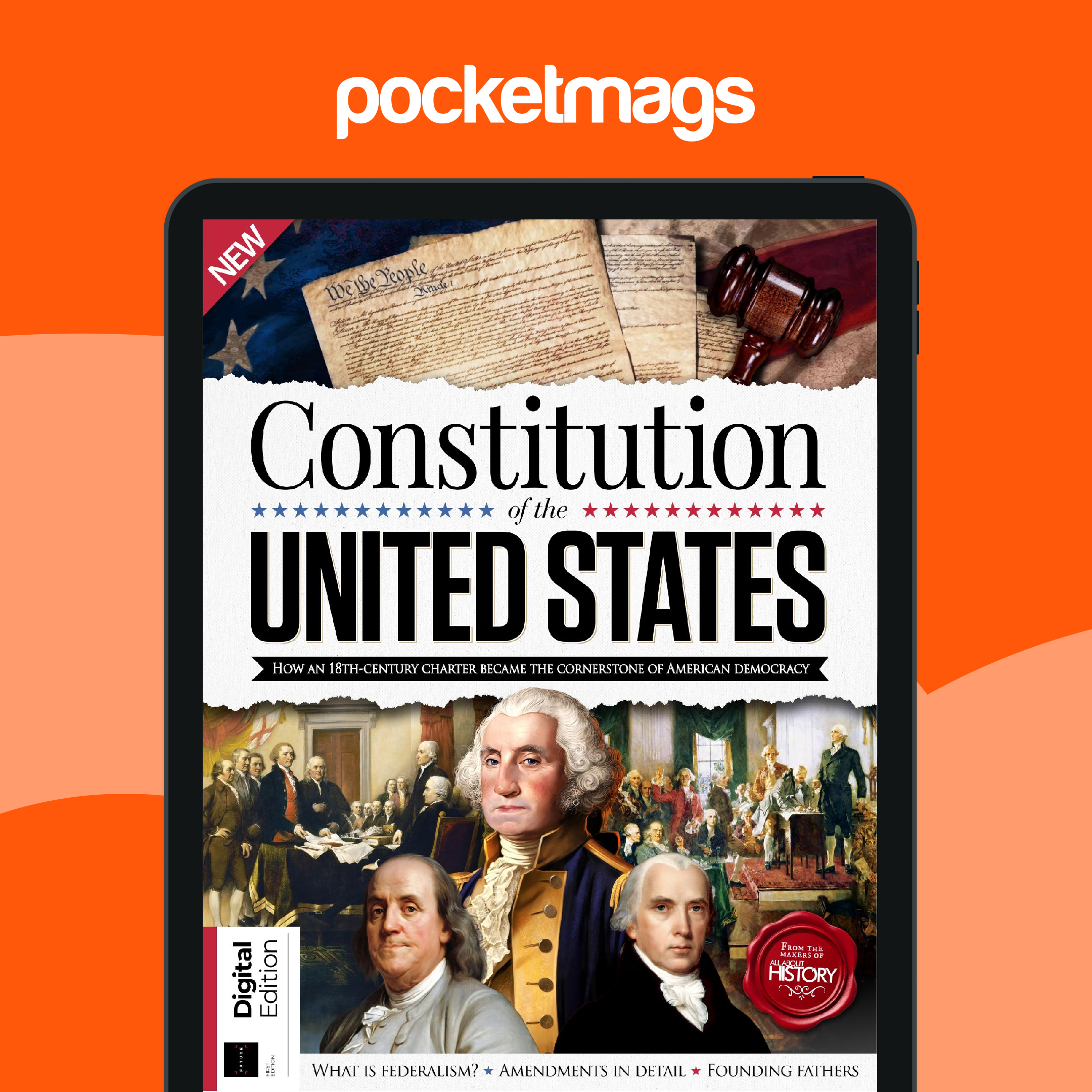 About History Bookazine - All About History Constitution of the United ...