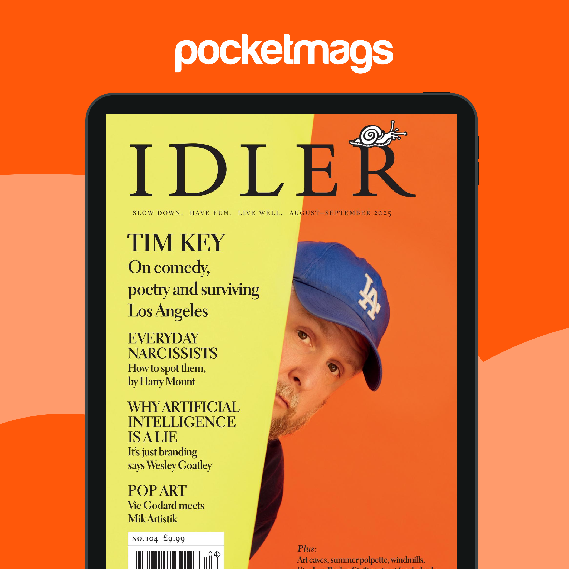 The Idler Magazine Subscriptions and Idler 104, Aug/Sept 2025 Issue