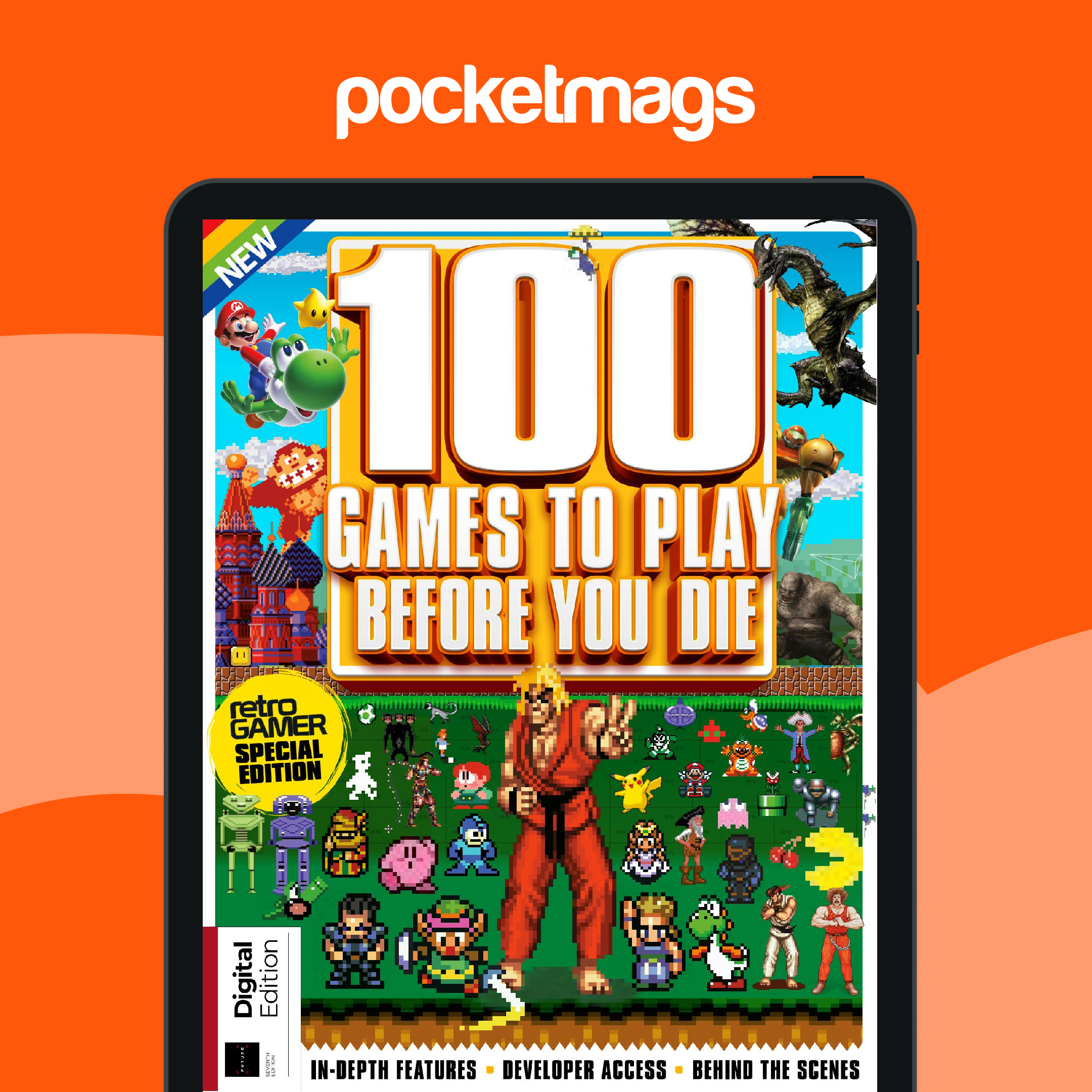 Gaming Bookazine - 100 Retro Games To Play Before You Die Seventh ...