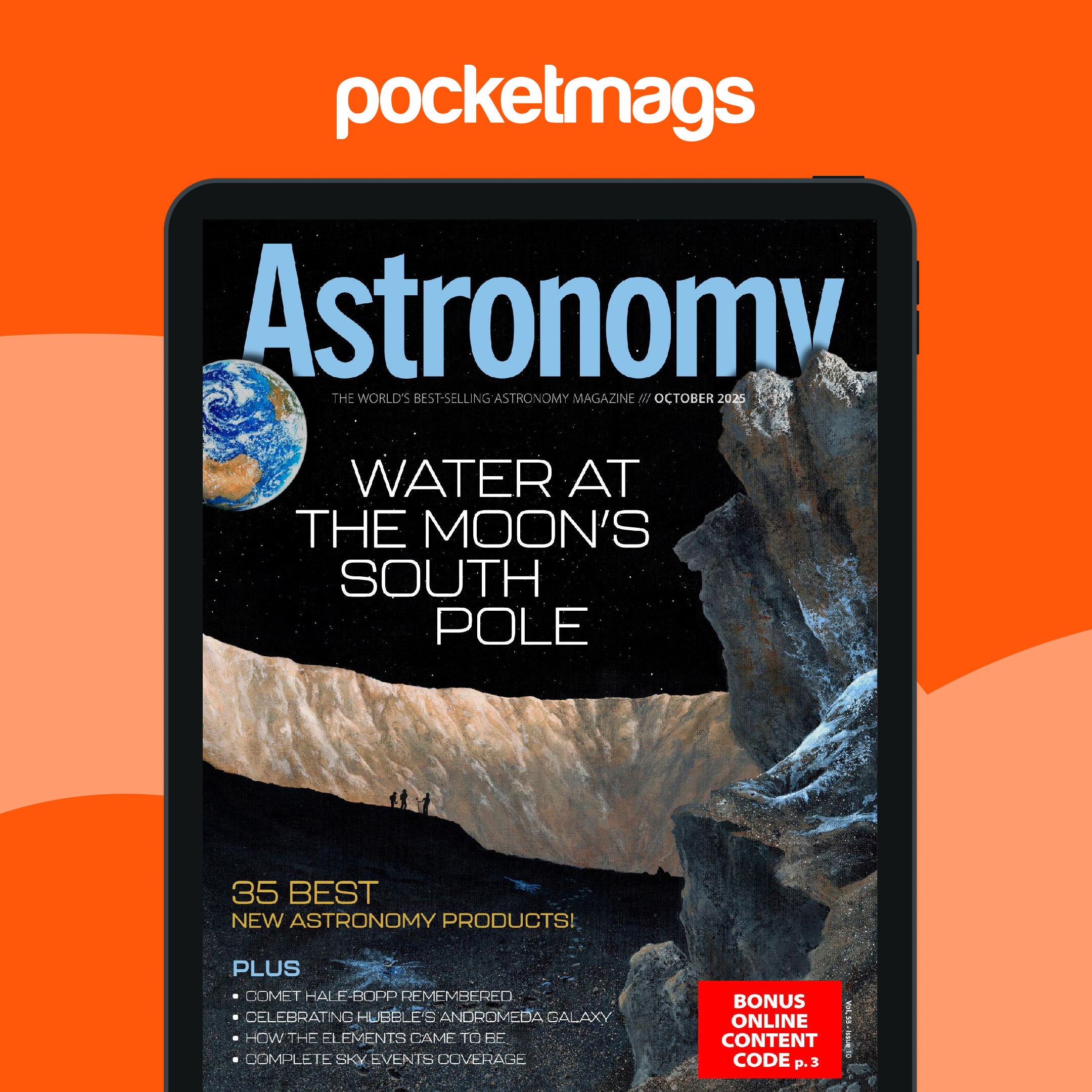 Astronomy Magazine Subscriptions and Oct-25 Issue