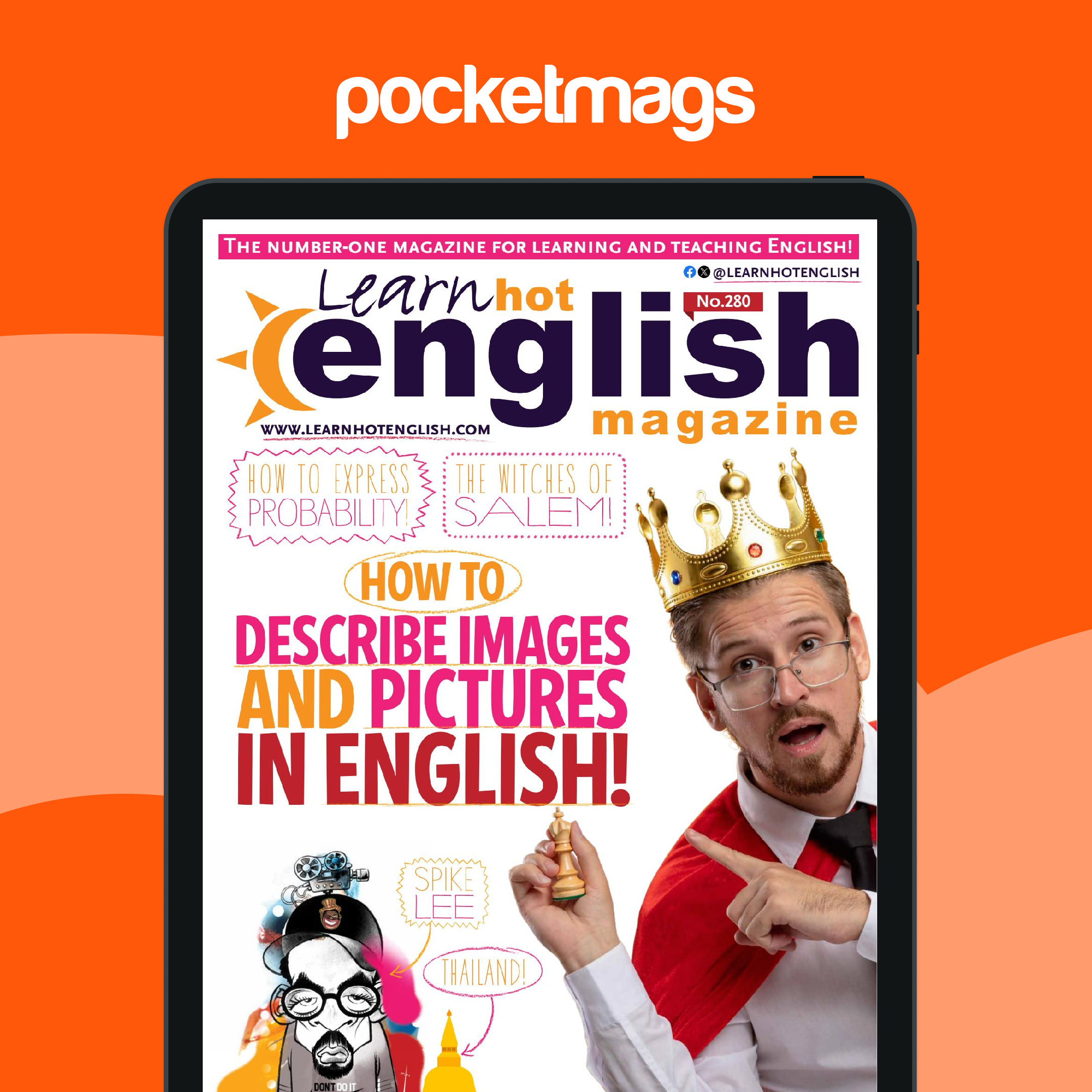 Learn Hot English Magazine - 280 Back Issue