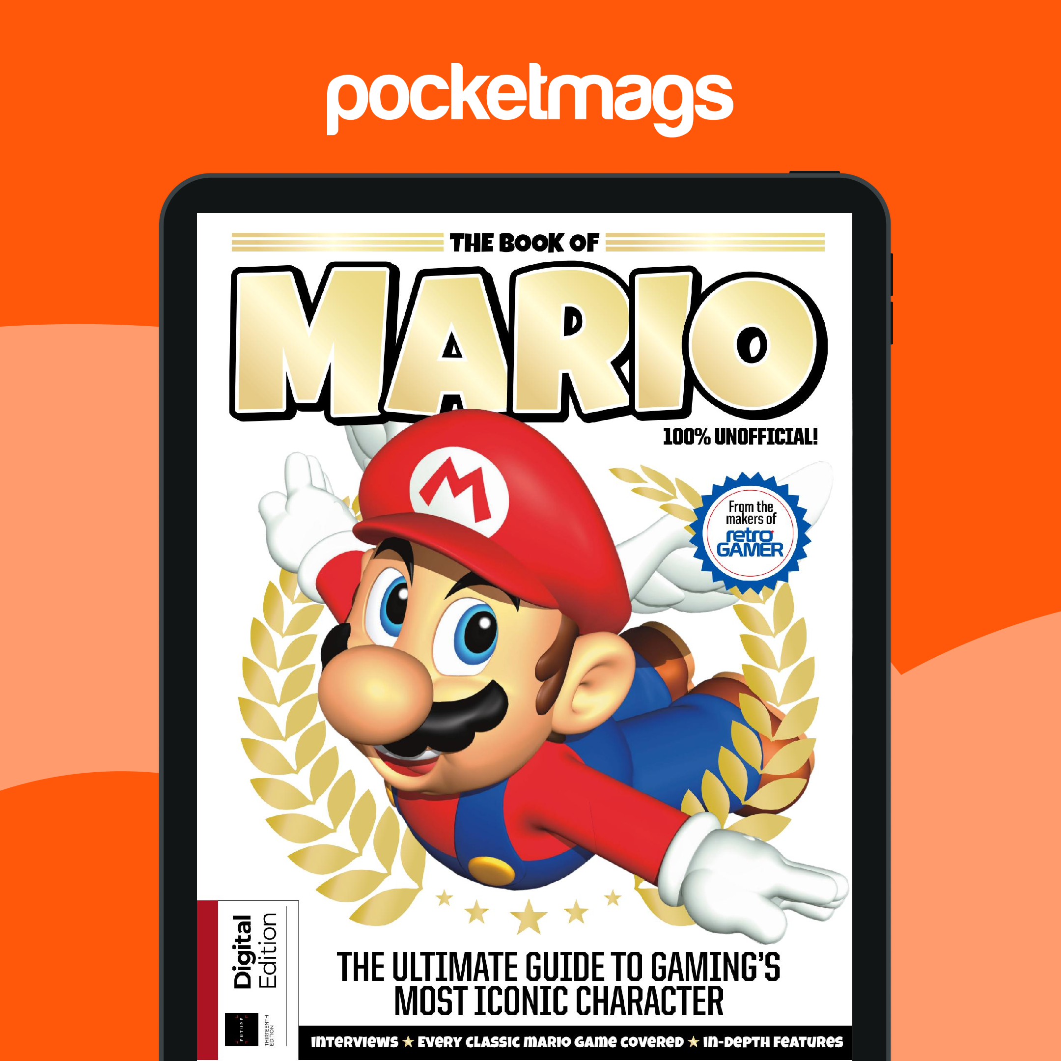 Gaming Bookazine - Retro Gamer Book of Mario Thirteenth Edition Back Issue