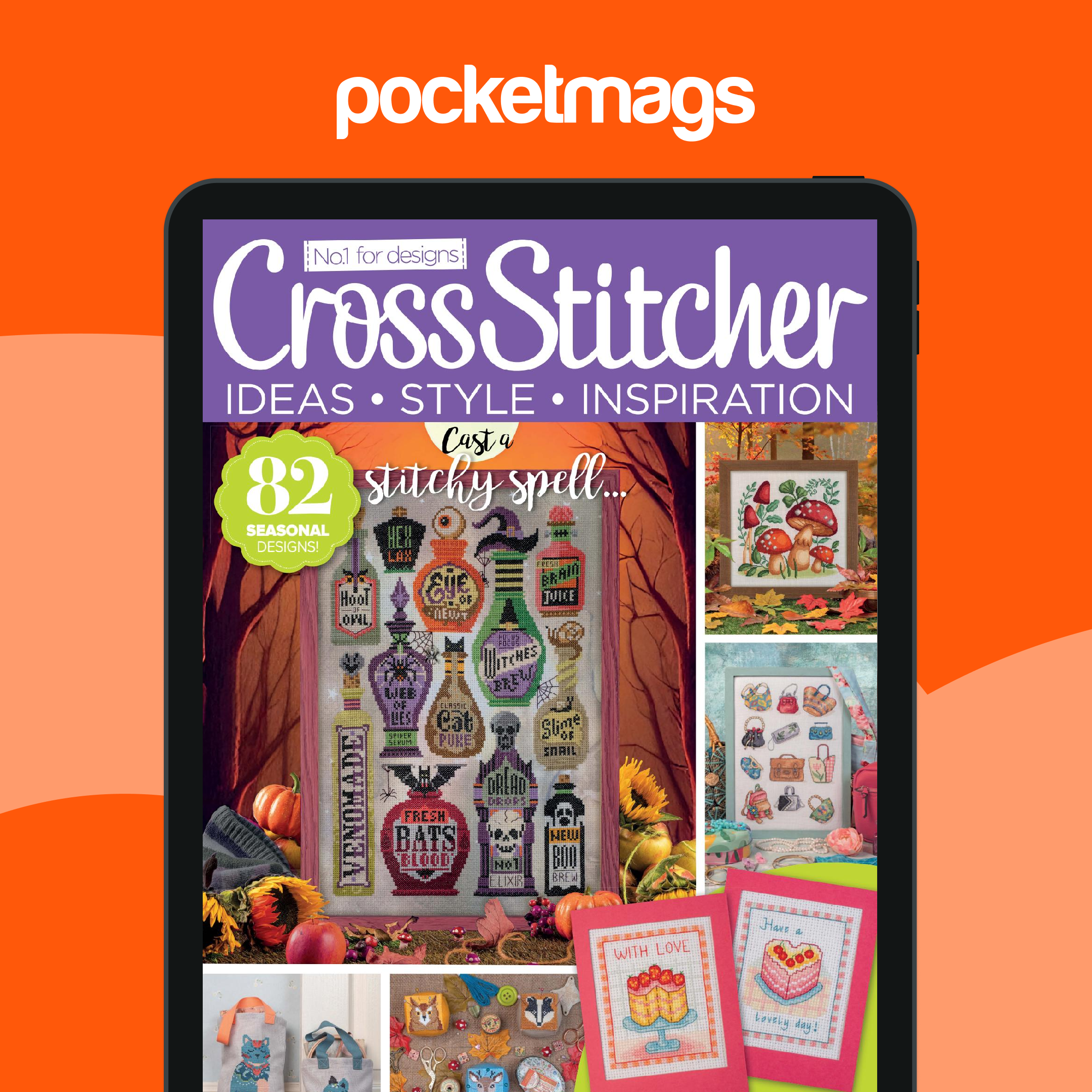 CrossStitcher Magazine - October 2025 Back Issue