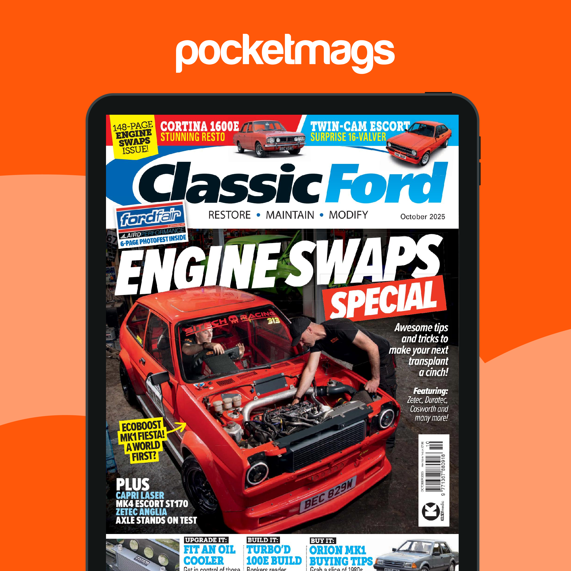 Classic Ford Magazine Subscriptions and Oct-25 Issue