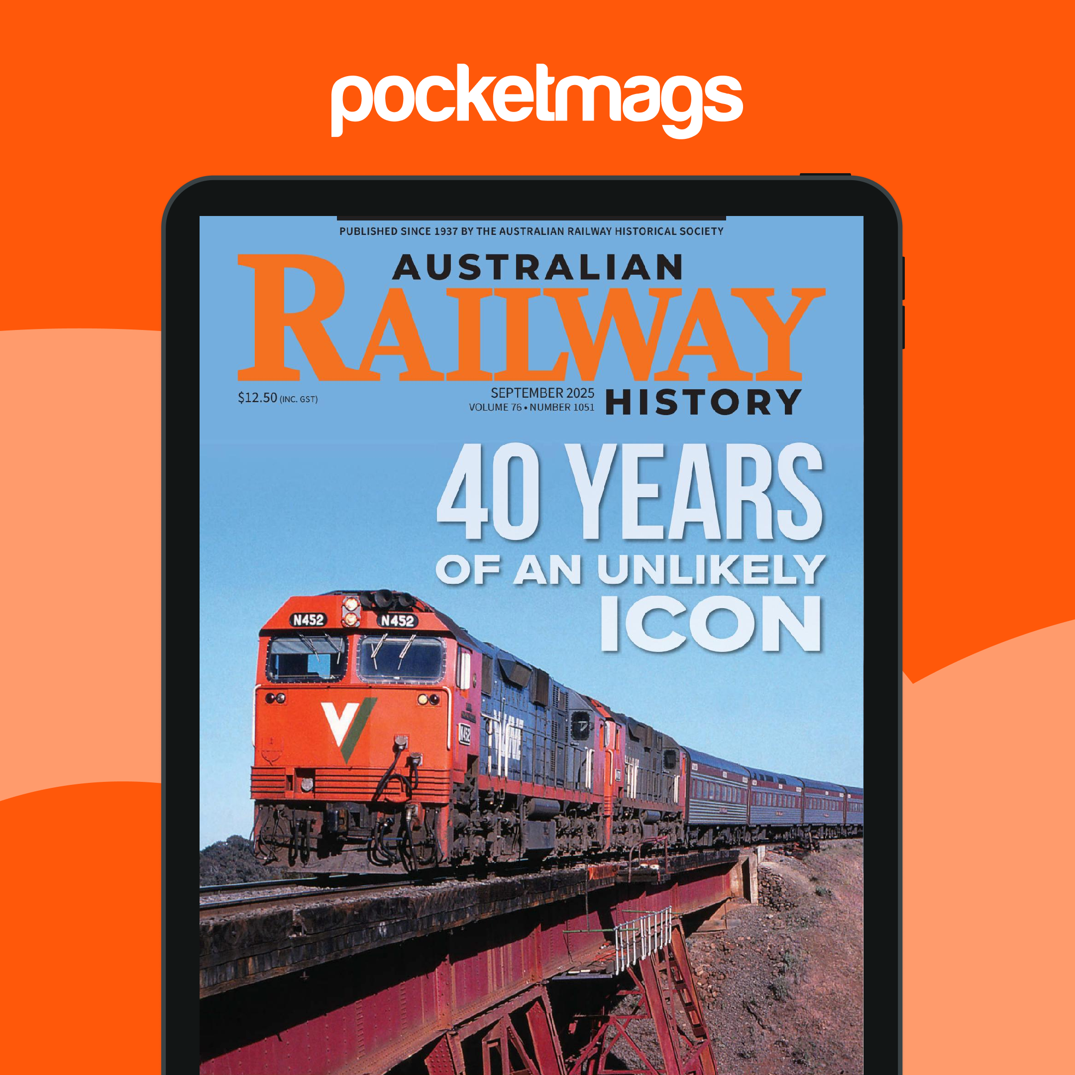 Australian Railway History Magazine - September 2025 Back Issue