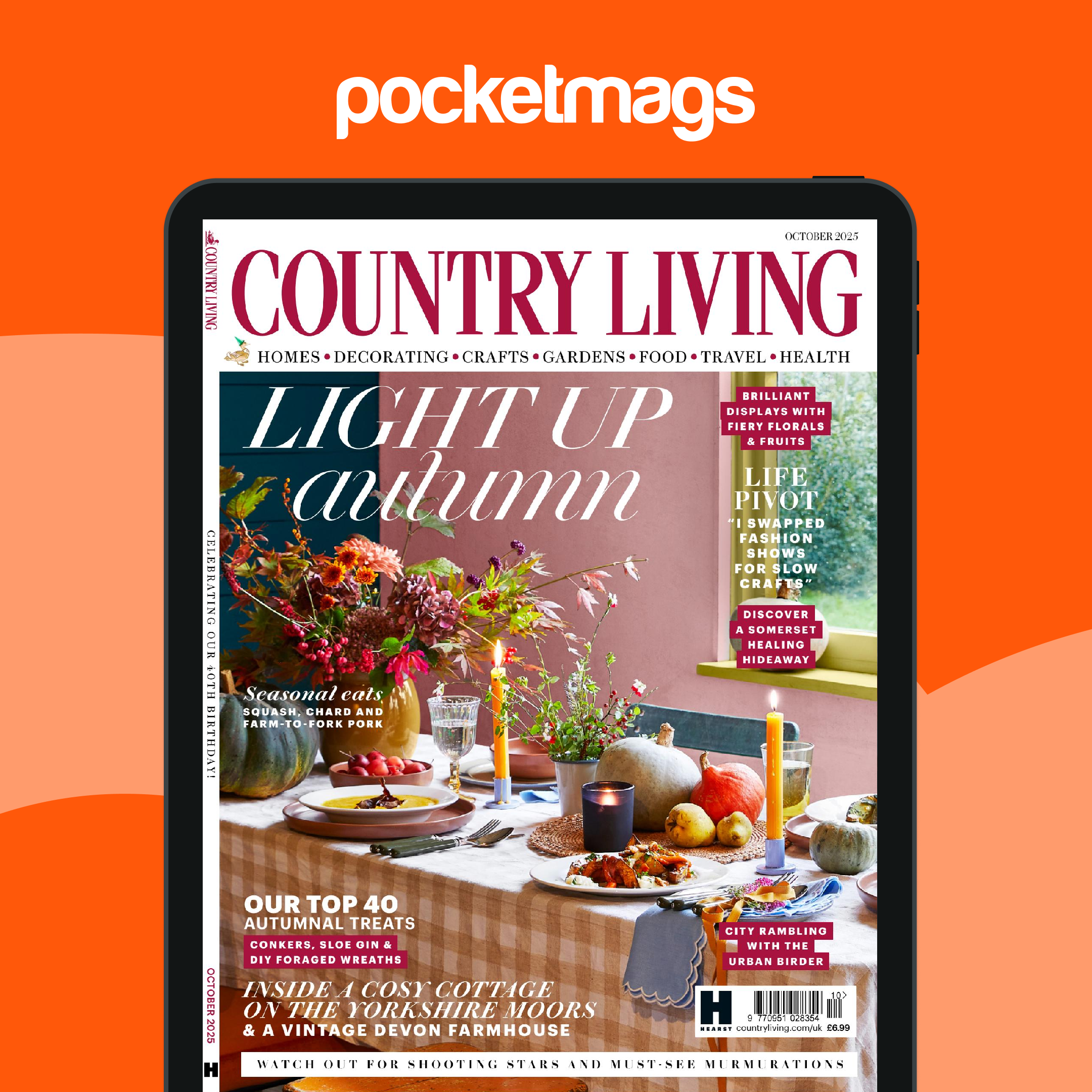 Country Living Magazine Subscriptions and Oct-25 Issue