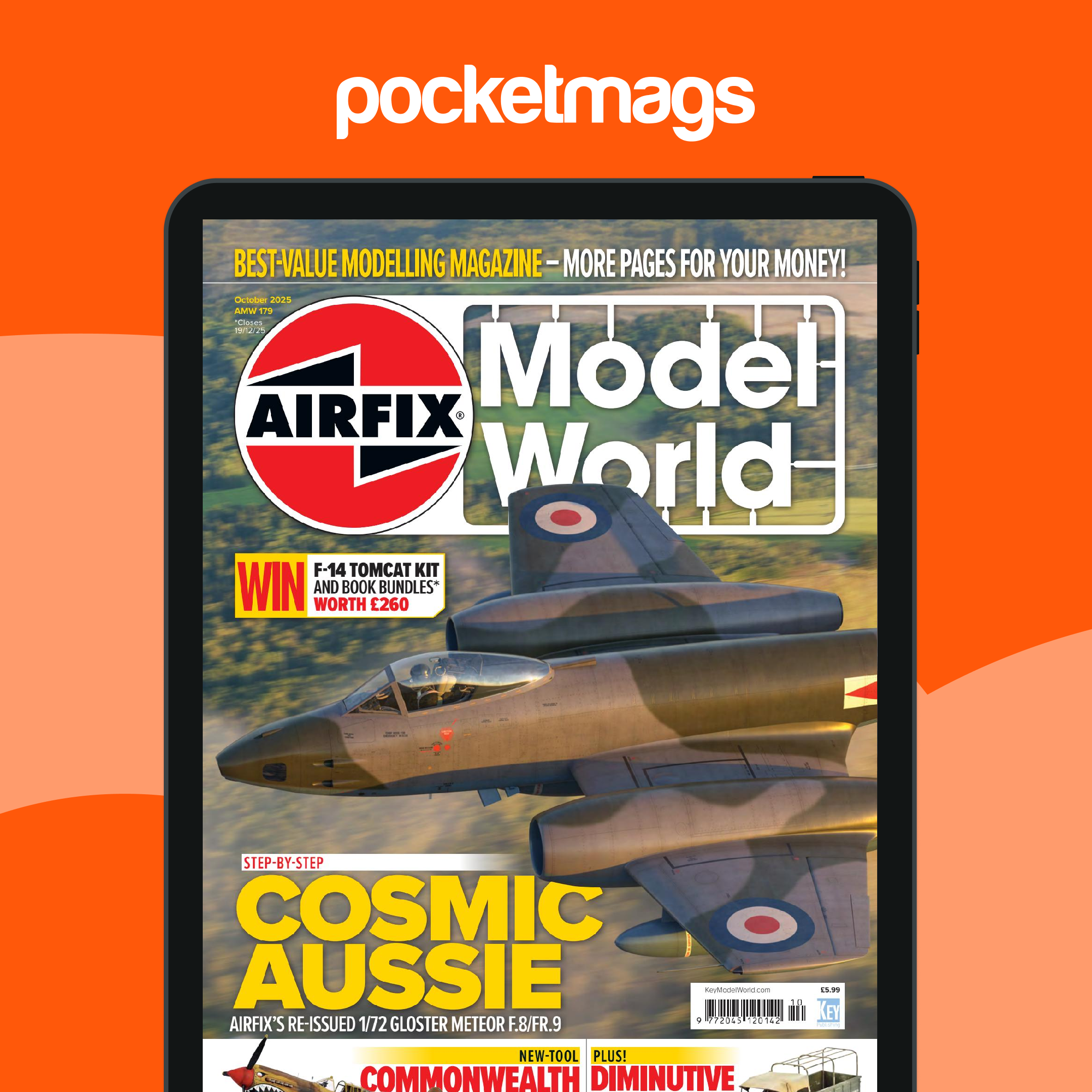 Airfix Model World Magazine Assinaturas e October 2025 edição
