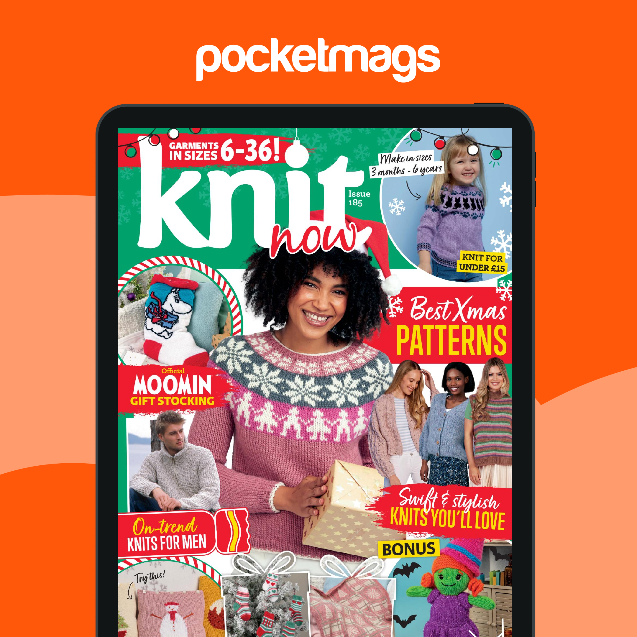 Knit Now Magazine Subscriptions and Issue 185 Issue