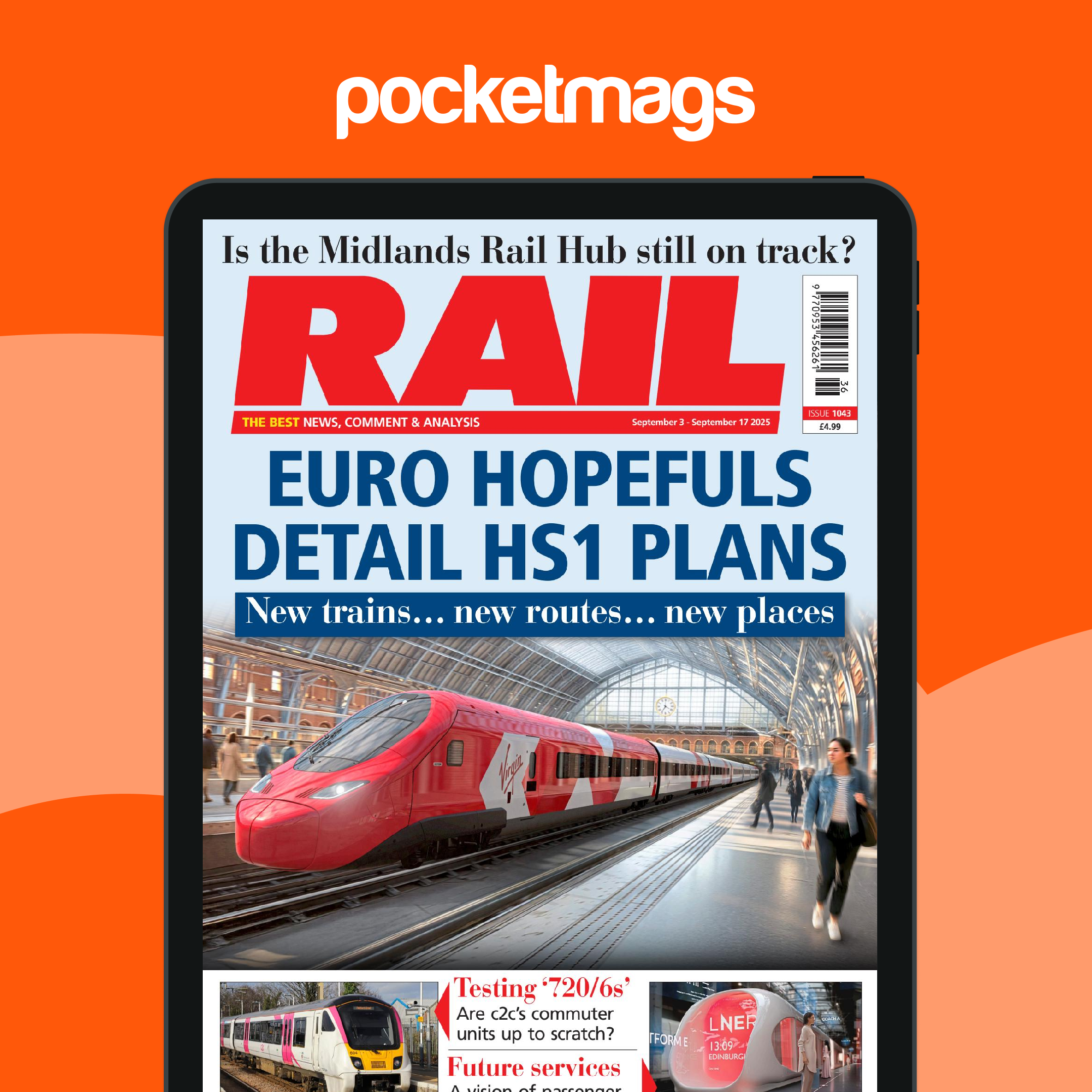 Rail Magazine - 1043 Back Issue