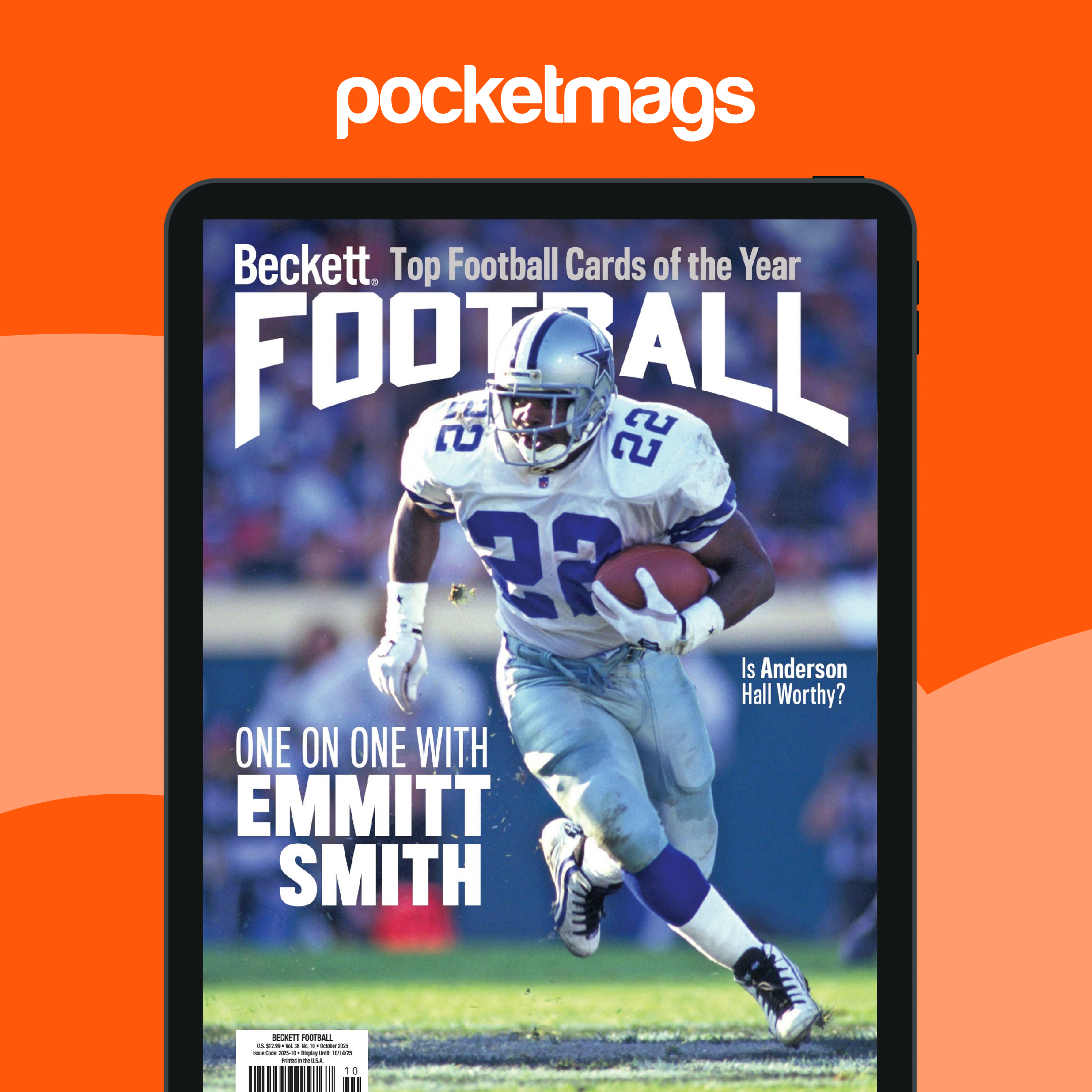 Beckett Football Magazine Subscriptions and 2025-10 (Football -Oct) Issue
