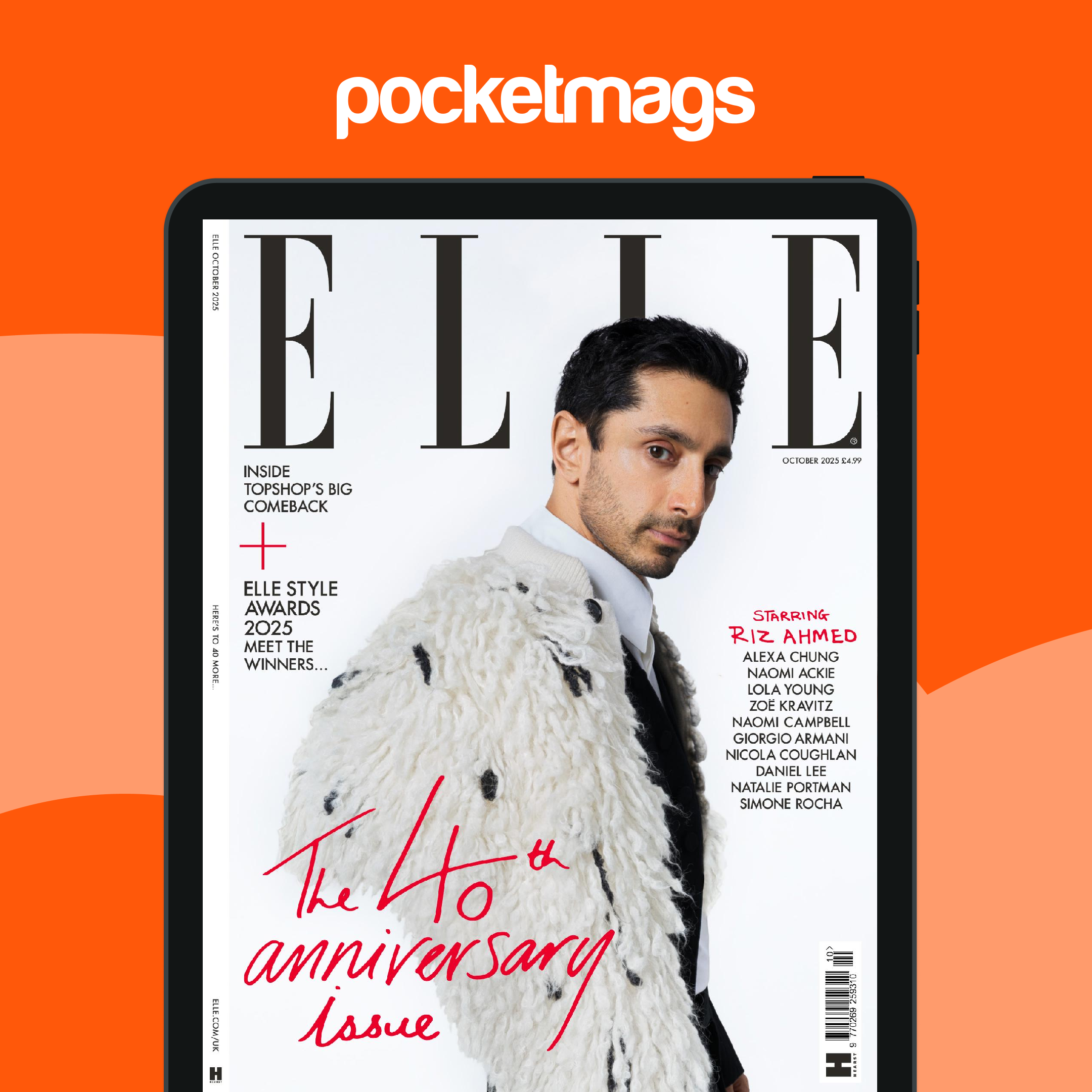 Elle Magazine Subscriptions and Oct-25 Issue