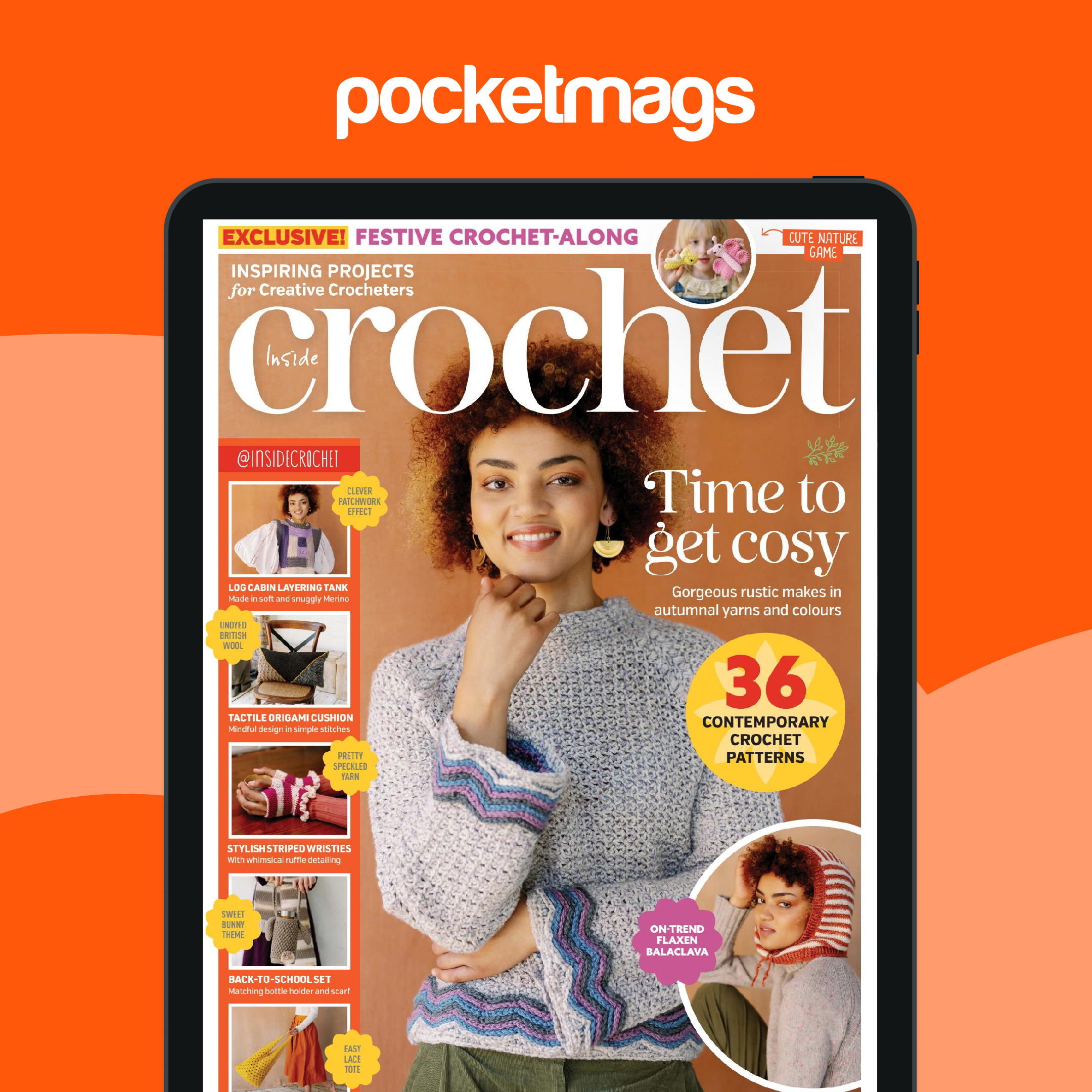 Inside Crochet Magazine Subscriptions and Issue 182 Issue